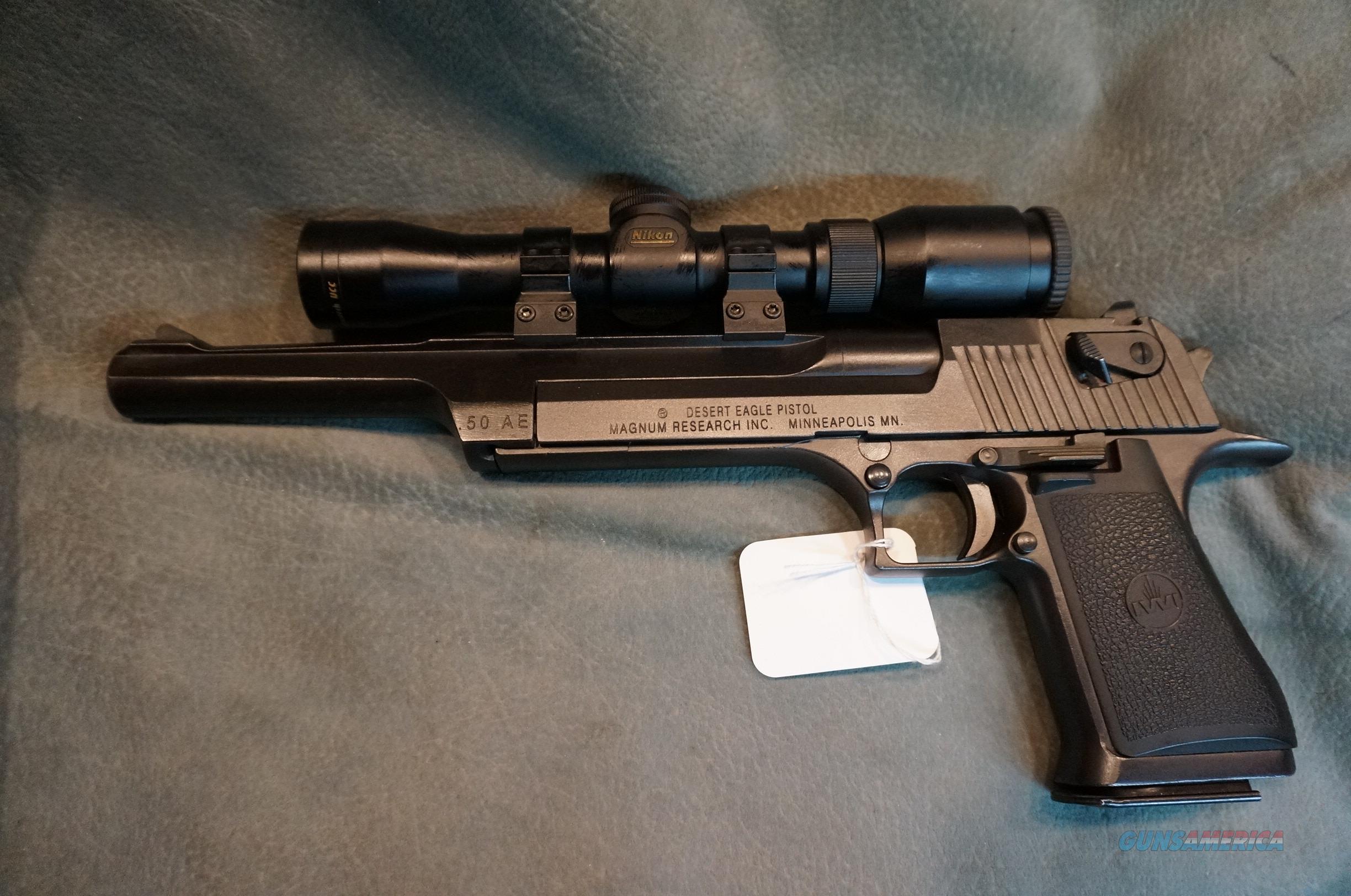 Desert Eagle 50AE 10" bbl for sale at Gunsamerica.com: 901374754