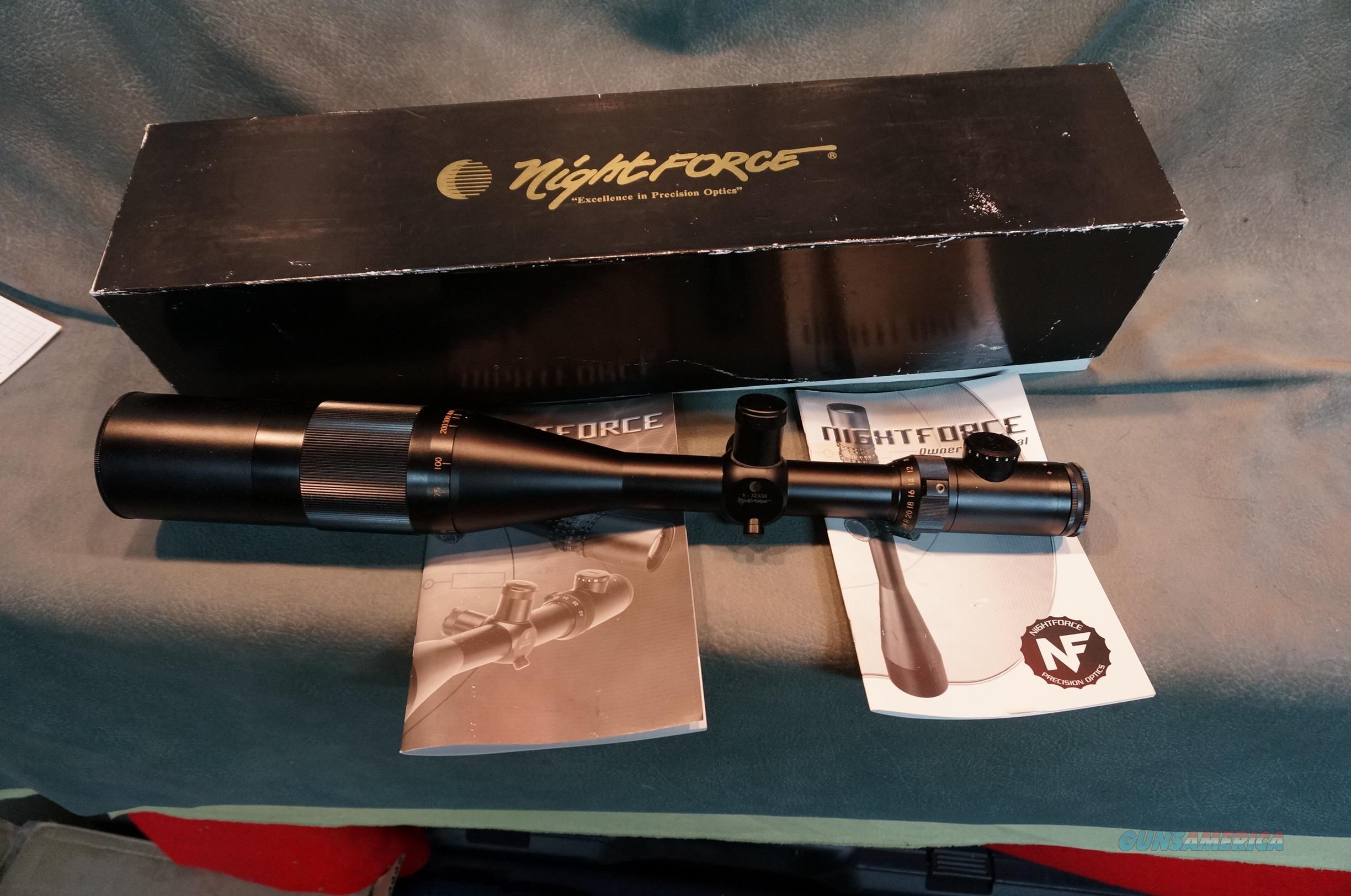 Nightforce 8-32X56 NP1-RR LNIB for sale at Gunsamerica.com: 909267546