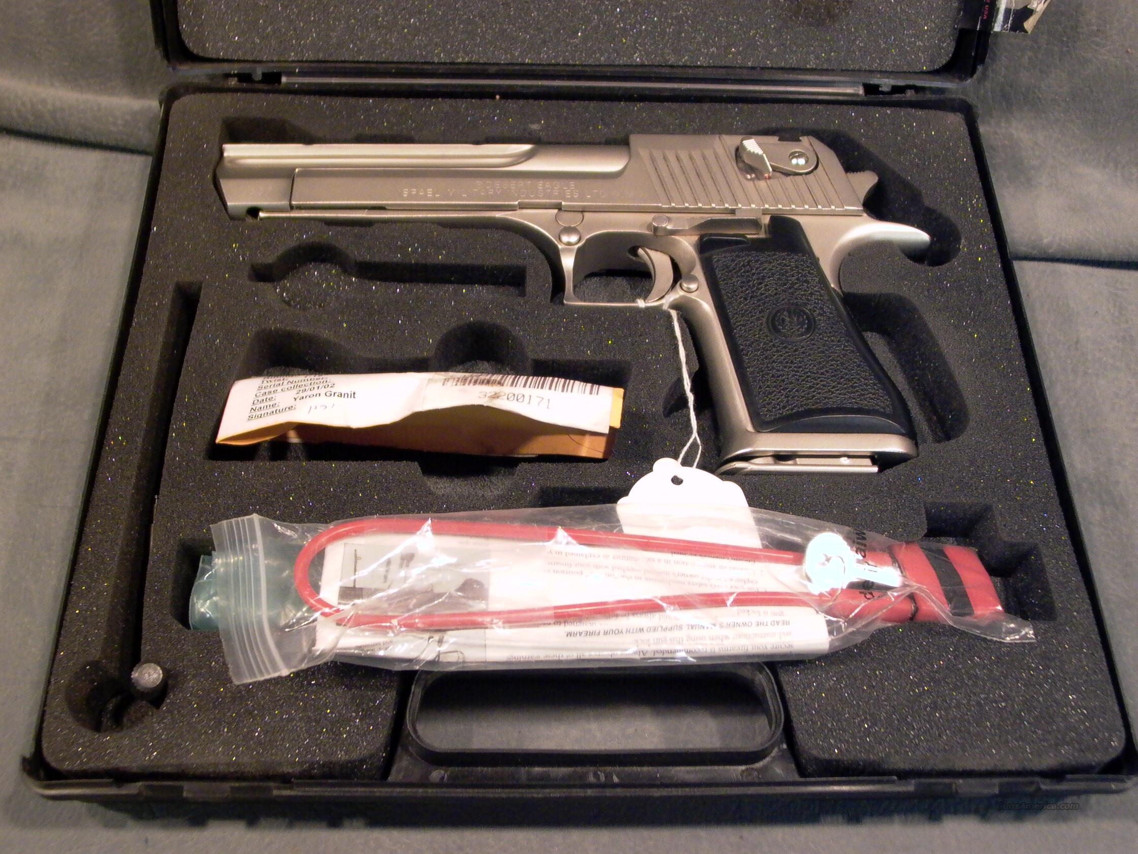IMI Desert Eagle XIX 357Mag Nickel for sale at Gunsamerica.com: 914248613