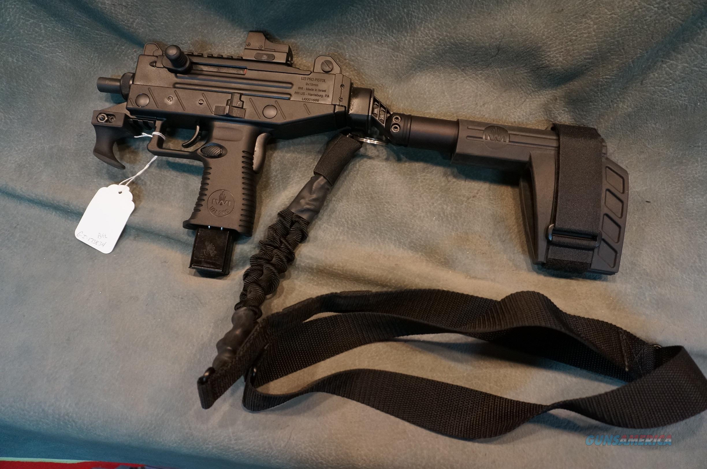 Uzi Pro Pistol 9mm with brace unfir... for sale at Gunsamerica.com ...