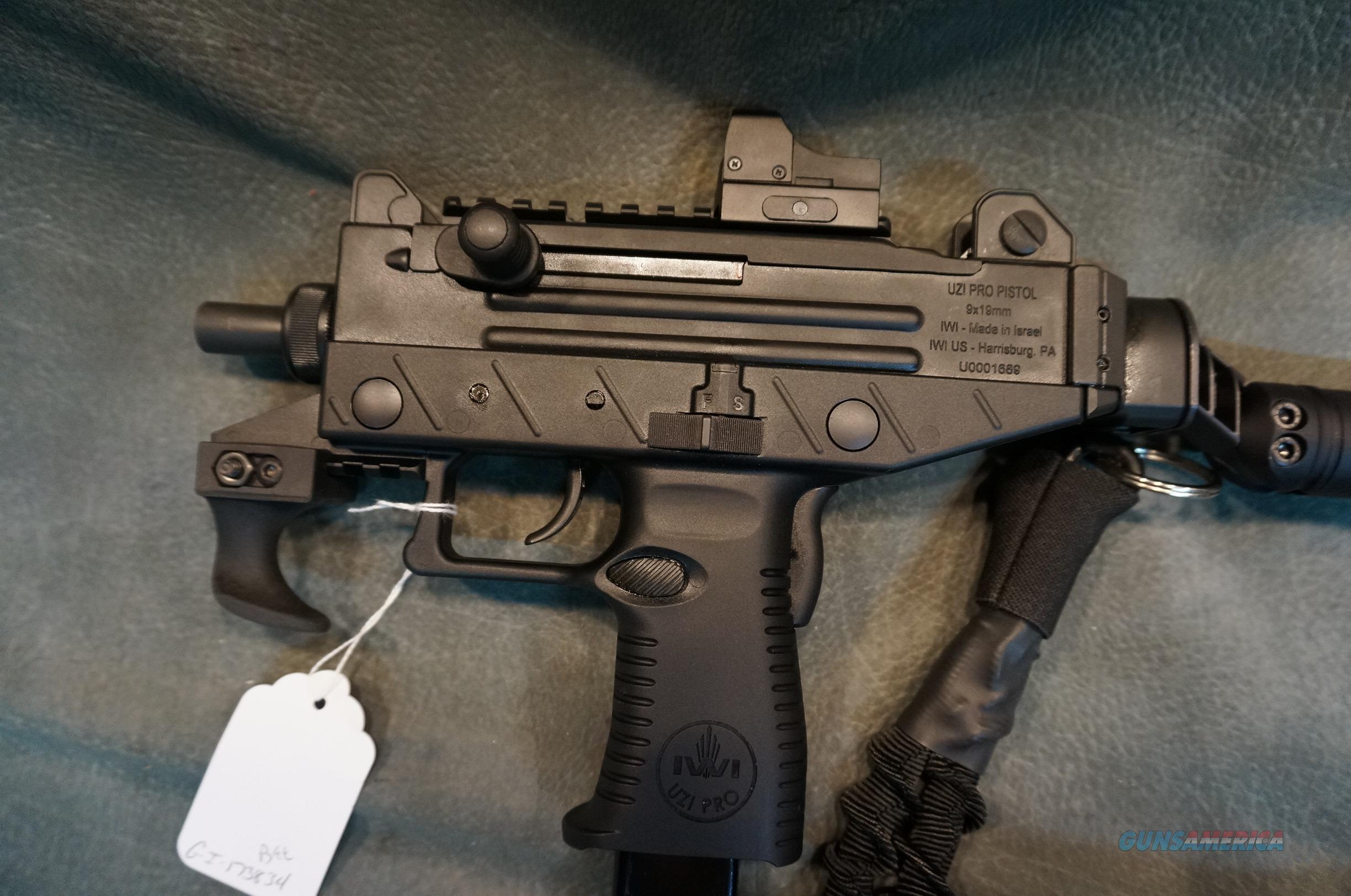 Uzi Pro Pistol 9mm with brace unfir... for sale at Gunsamerica.com ...