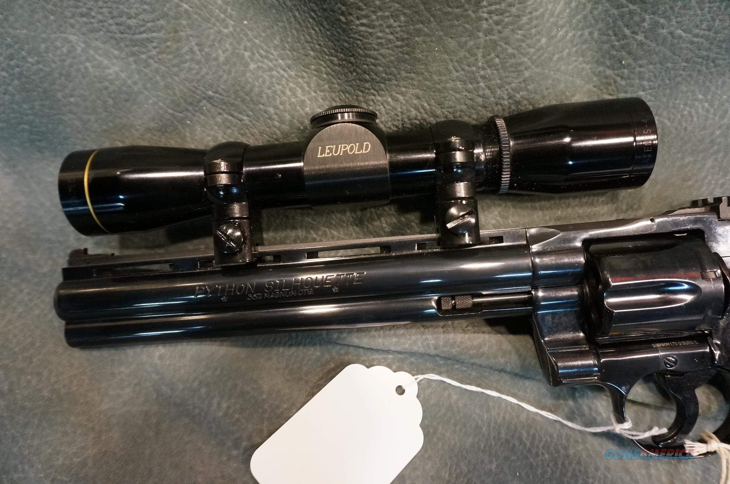 Colt Custom Python Silhouette 357Ma... for sale at Gunsamerica.com ...