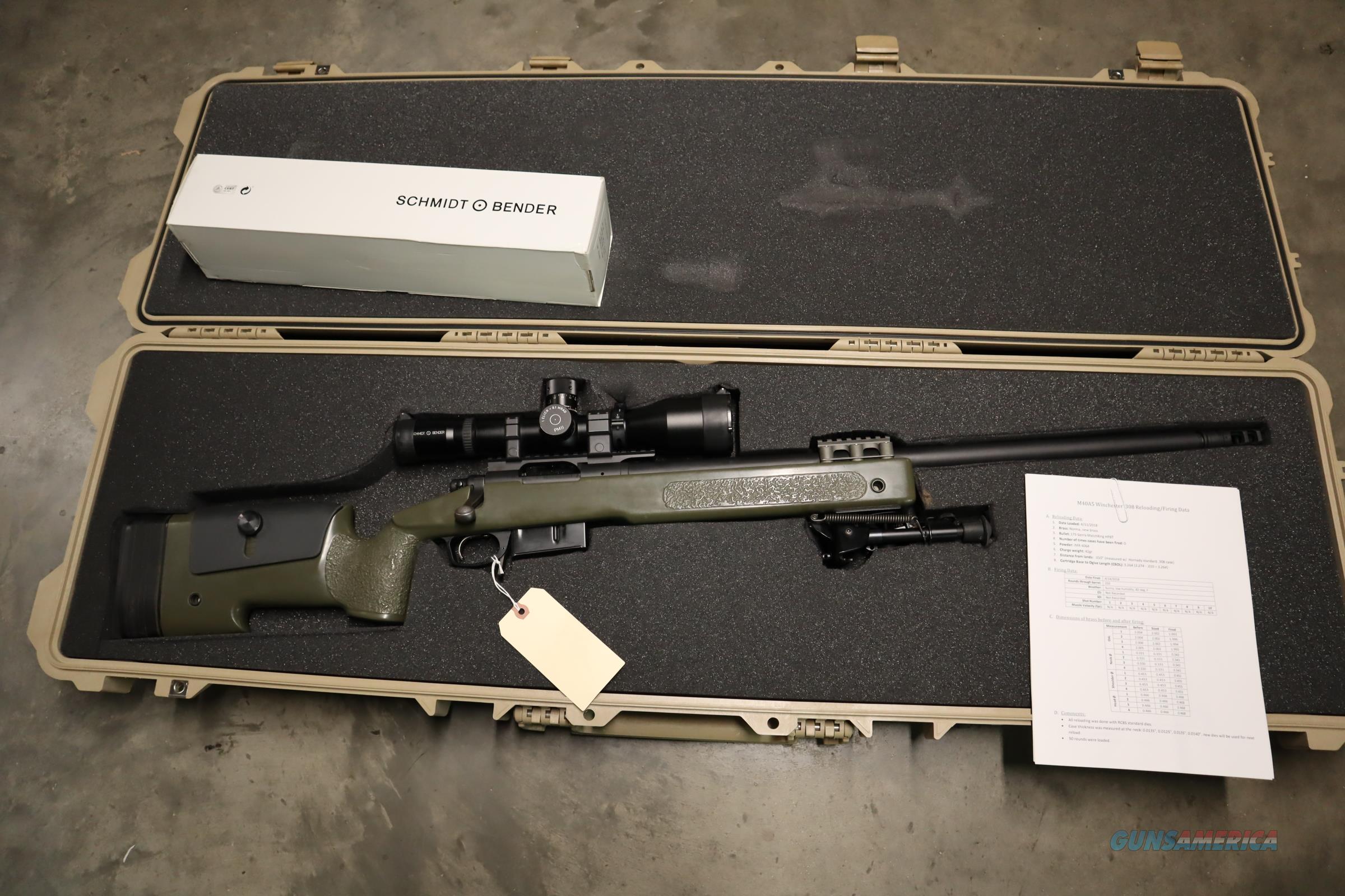 C+H Precision Weapons Custom M40A5 ... for sale at Gunsamerica.com ...