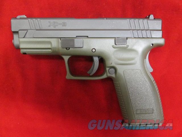 SPRINGFIELD XD-9 OD GREEN 9MM USED for sale at Gunsamerica.com: 901390848