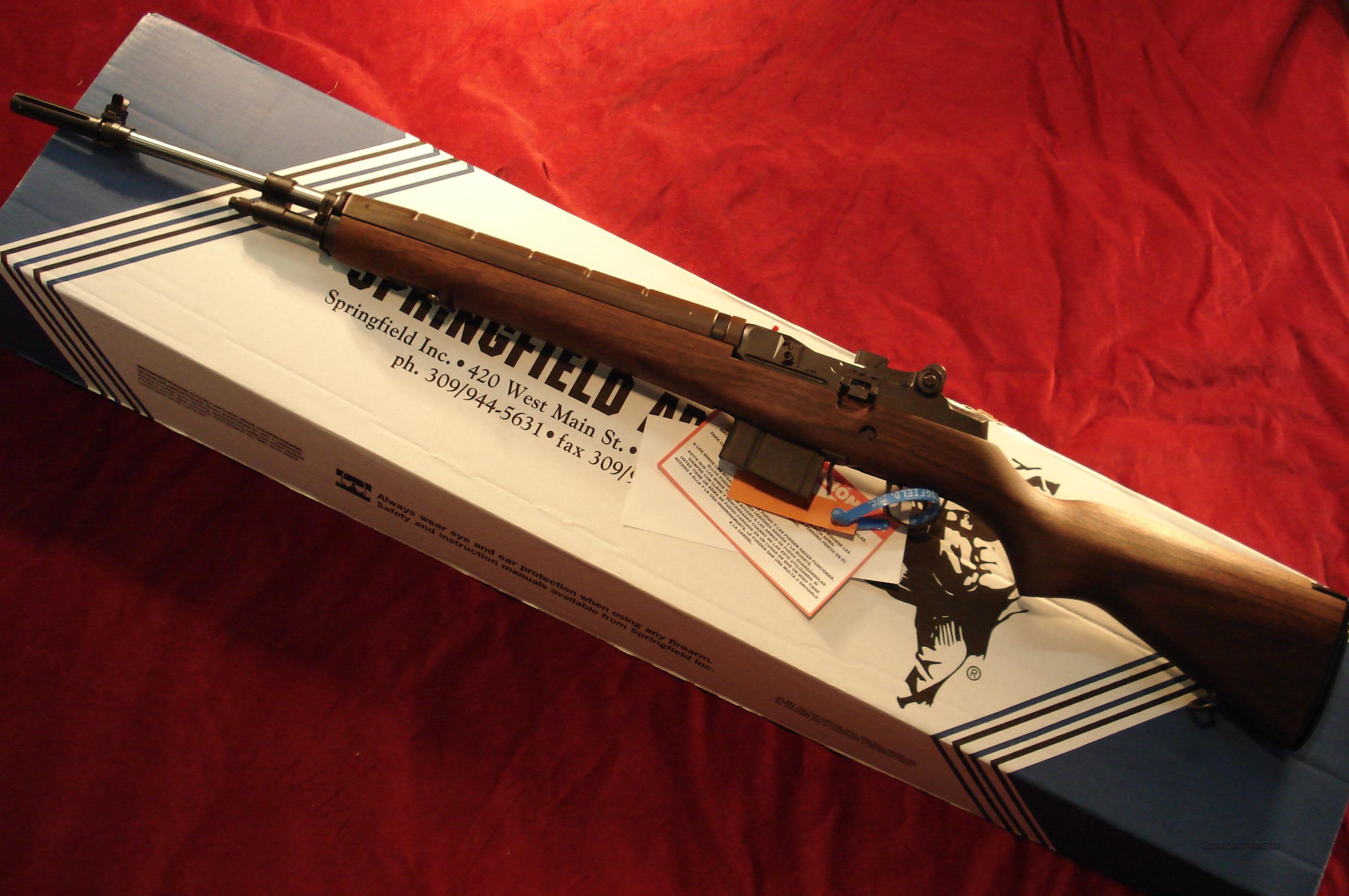 SPRINGFIELD ARMORY M1A LOADED STAINLESS WALNUT ... for sale