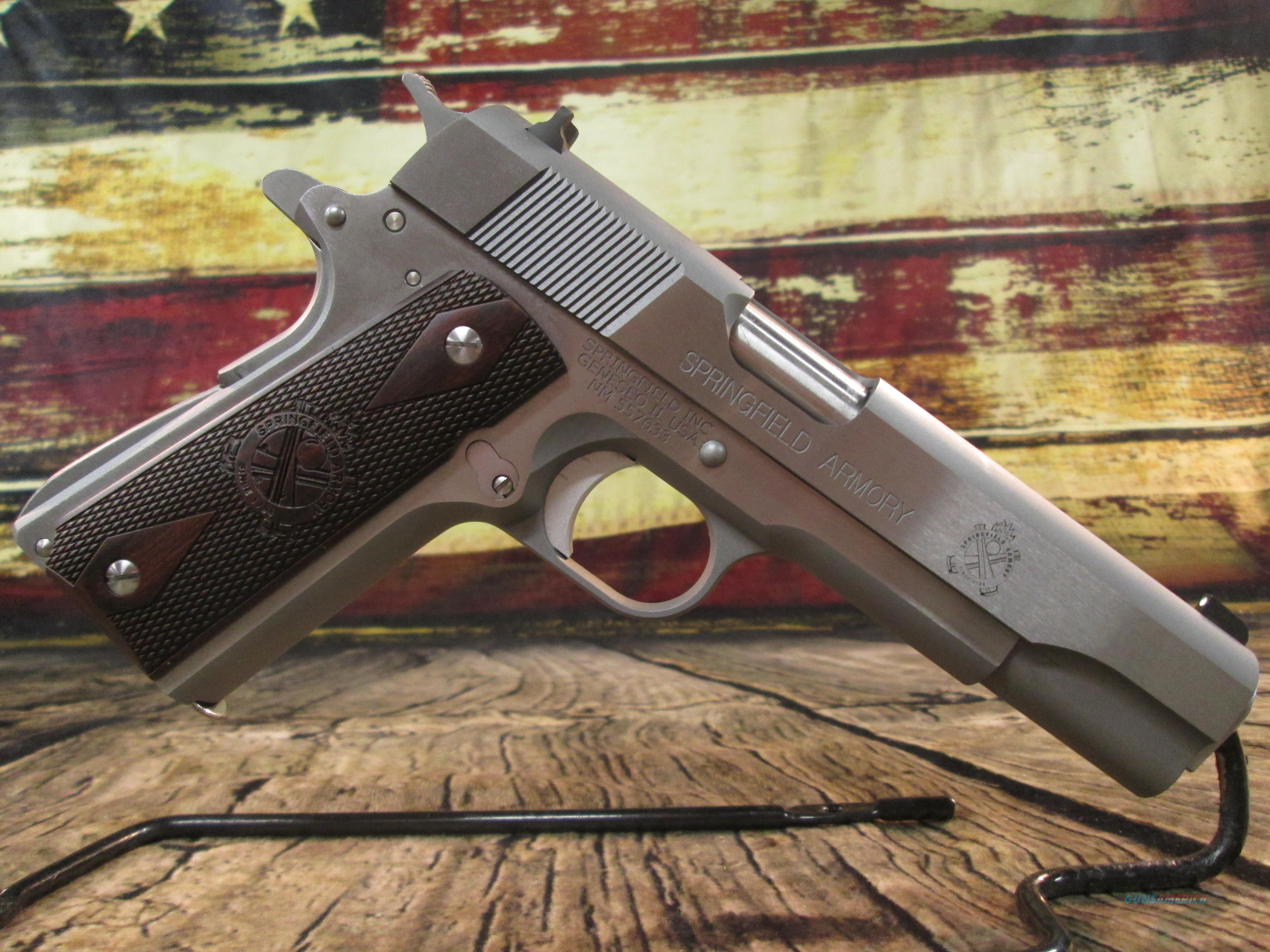 Springfield Armory Milspec 1911A1 Stainless 45 ... for sale