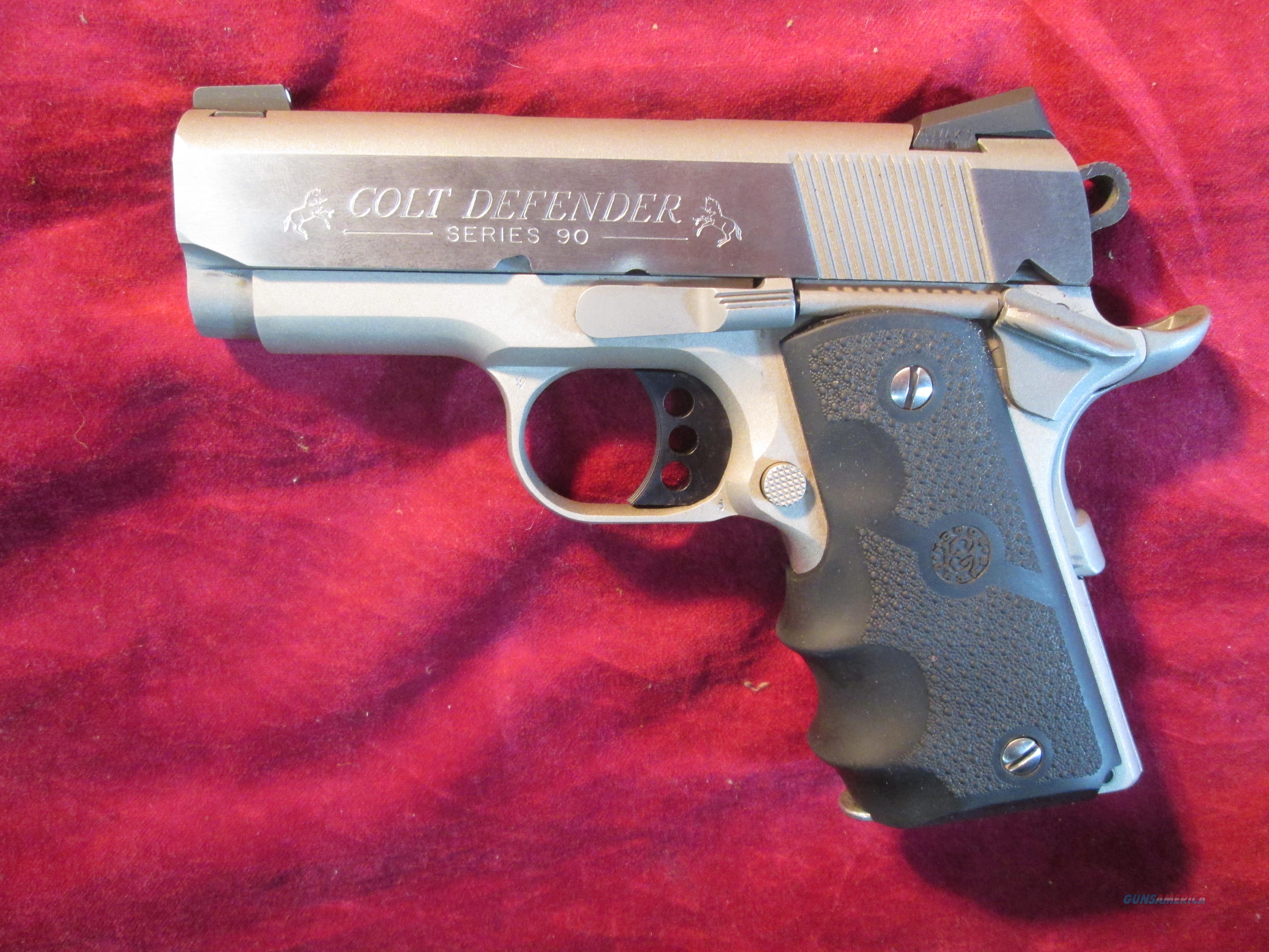 COLT DEFENDER 9MM LIGHTWEIGHT STAIN... for sale at Gunsamerica.com ...