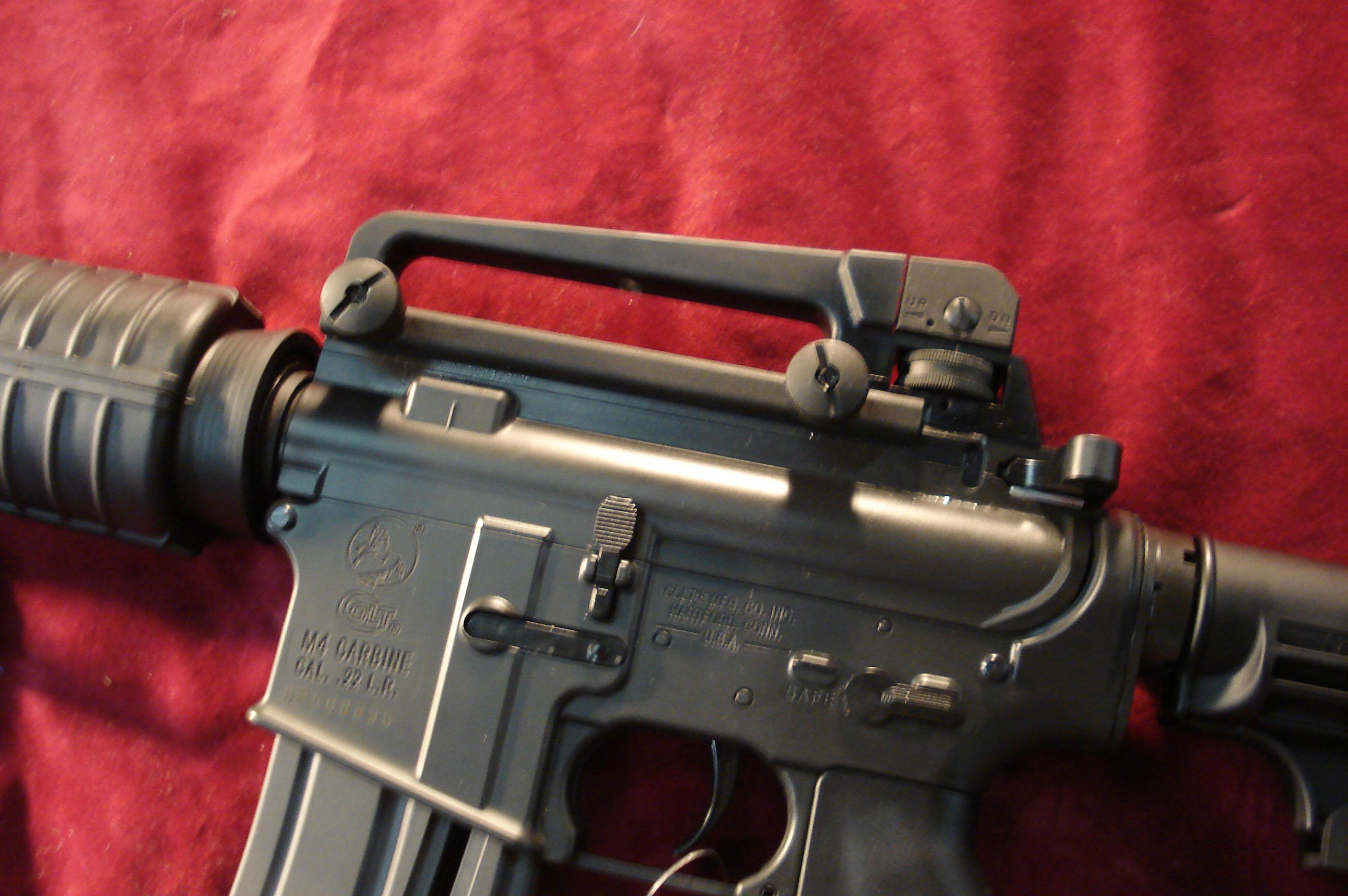 COLT M4A3 CARBINE 22LR CAL. NEW for sale at Gunsamerica.com: 924644393