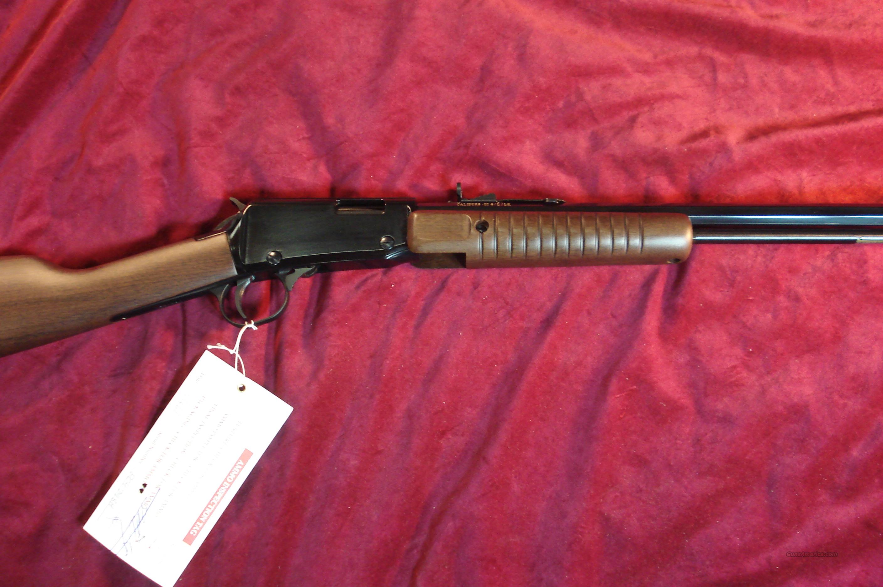 HENRY PUMP ACTION .22 CAL. OCTAGON ... for sale at Gunsamerica.com ...