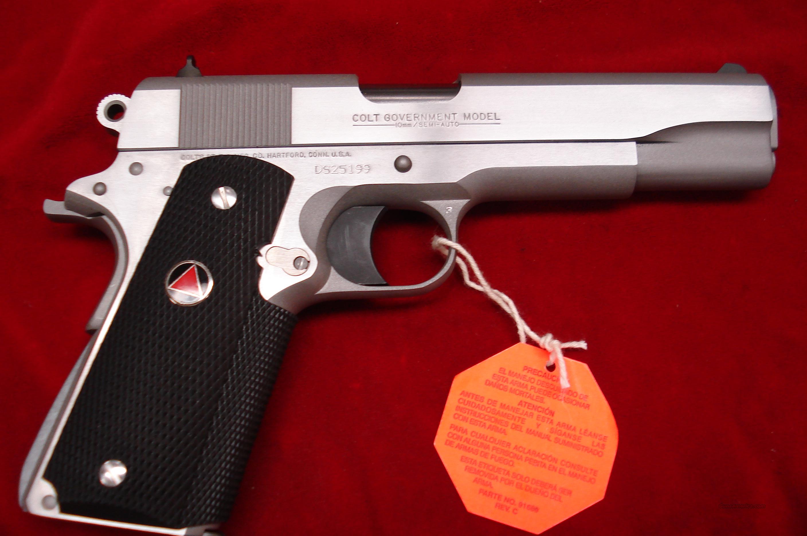 COLT DELTA ELITE MKIV 10MM STAINLES... for sale at Gunsamerica.com ...