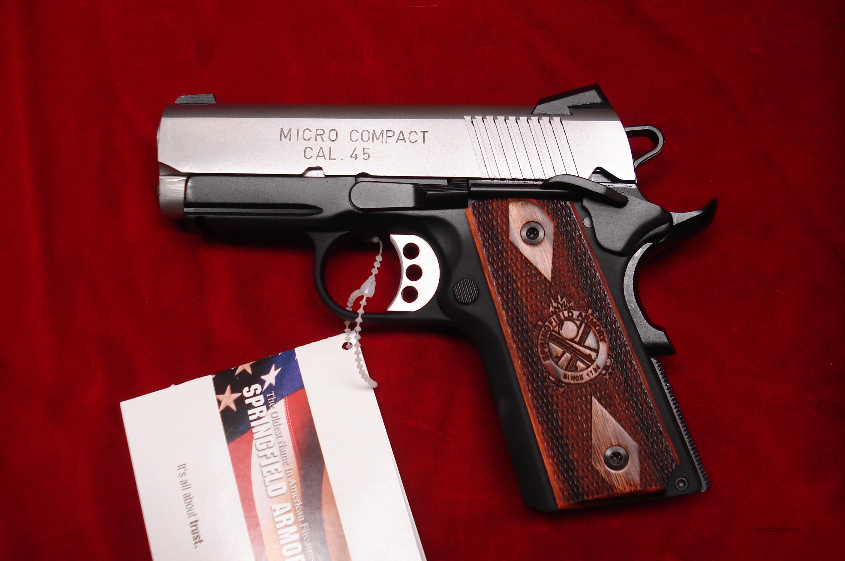 SPRINGFIELD ARMORY MICRO-COMPACT LI... for sale at Gunsamerica.com ...