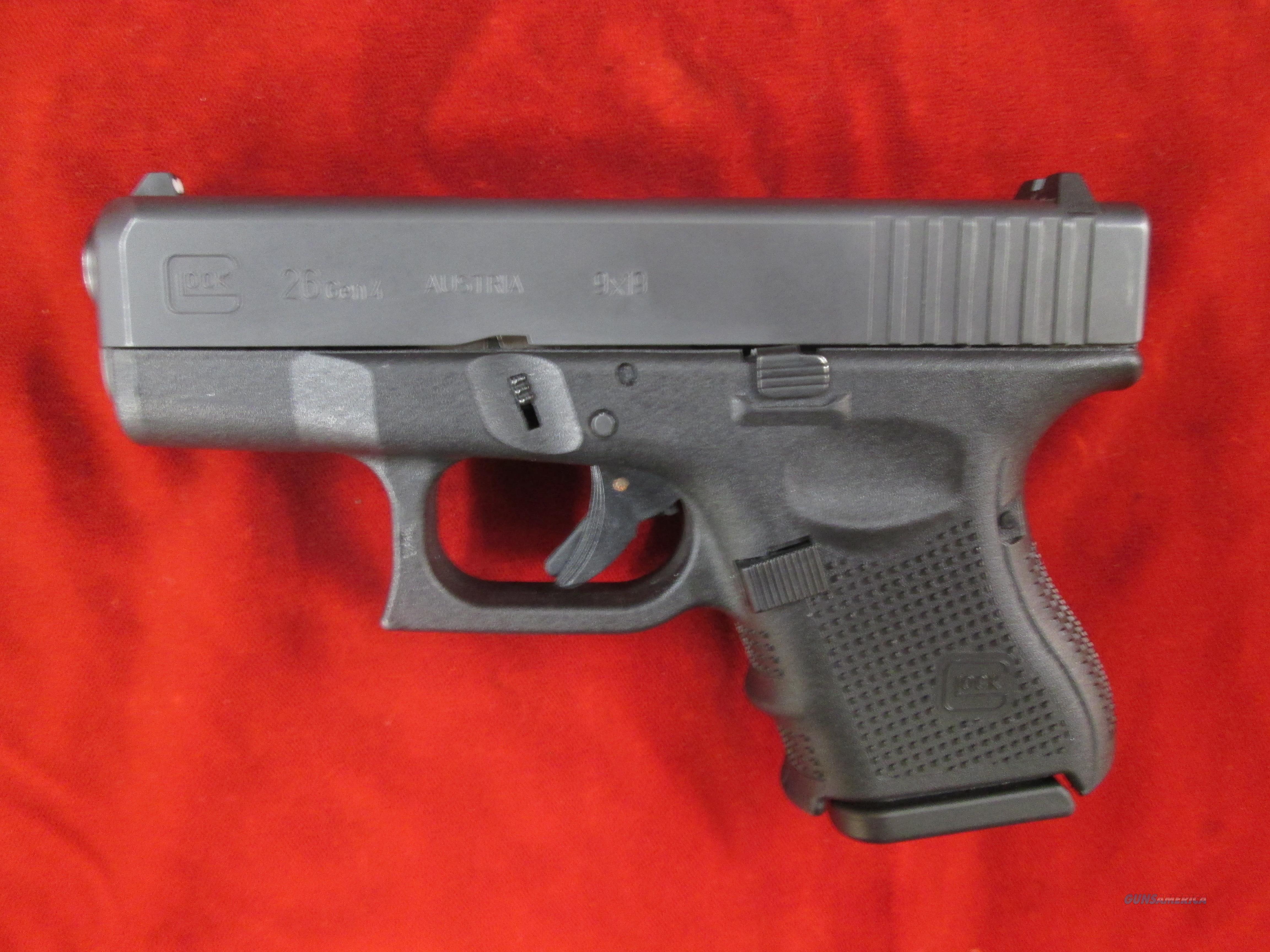 GLOCK 26 GEN 4 9MM USED for sale at Gunsamerica.com: 938240074
