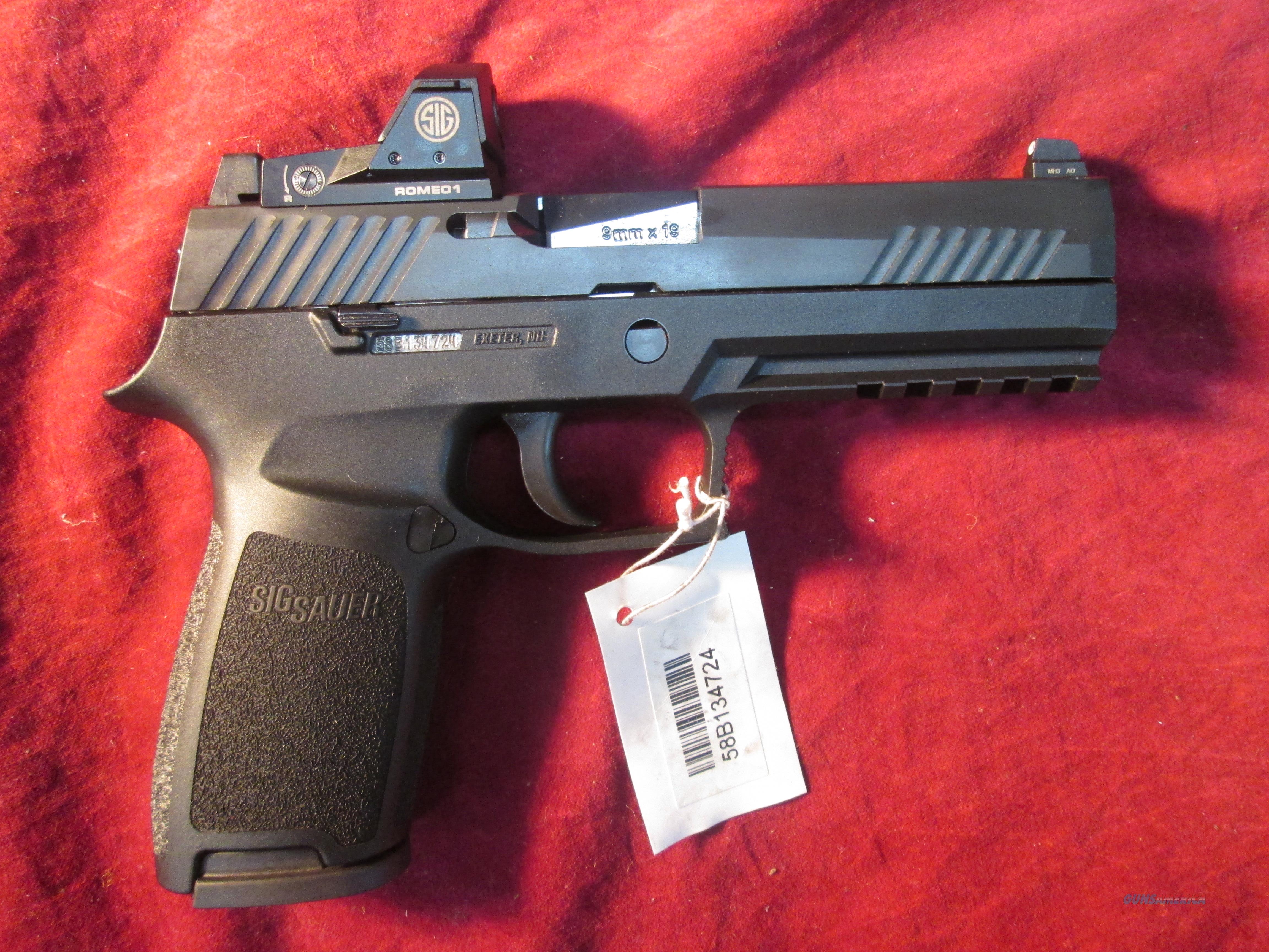 SIG SAUER P320 FULL SIZE 9MM W/ SIG... for sale at Gunsamerica.com ...