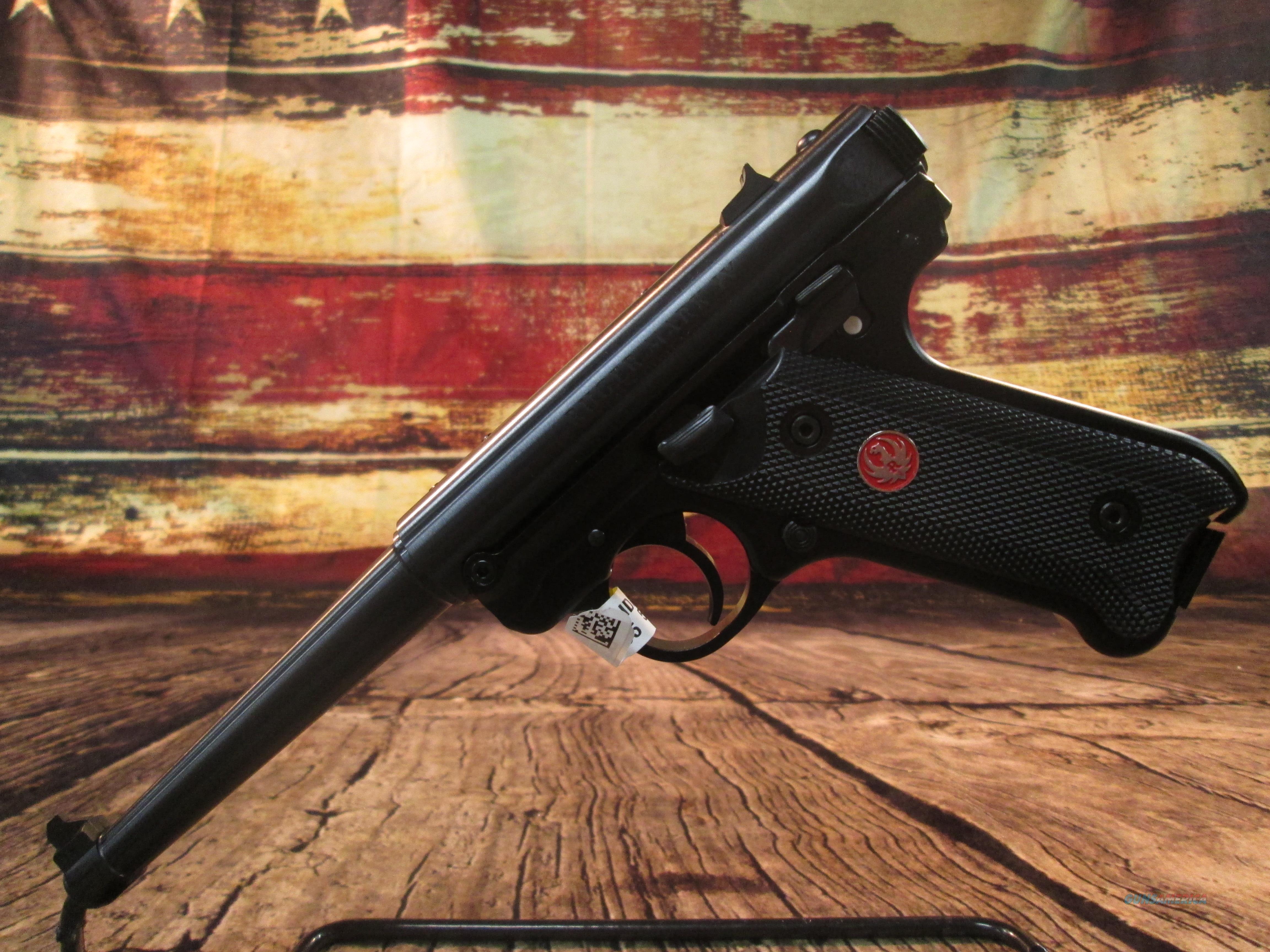 RUGER MKIV STANDARD 6" 22LR NEW (40... for sale at Gunsamerica.com ...