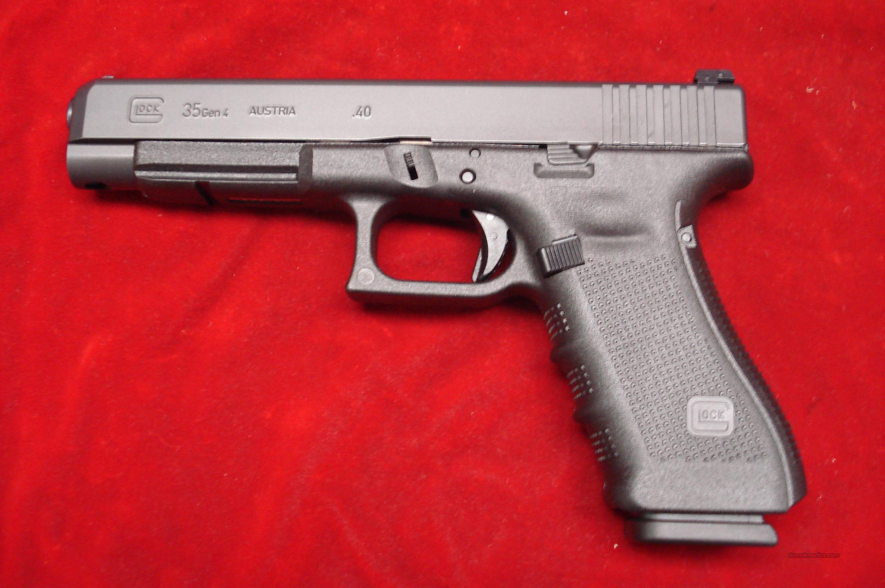 GLOCK MODEL 35 GEN4 40CAL.TACTICAL/... for sale at Gunsamerica.com ...