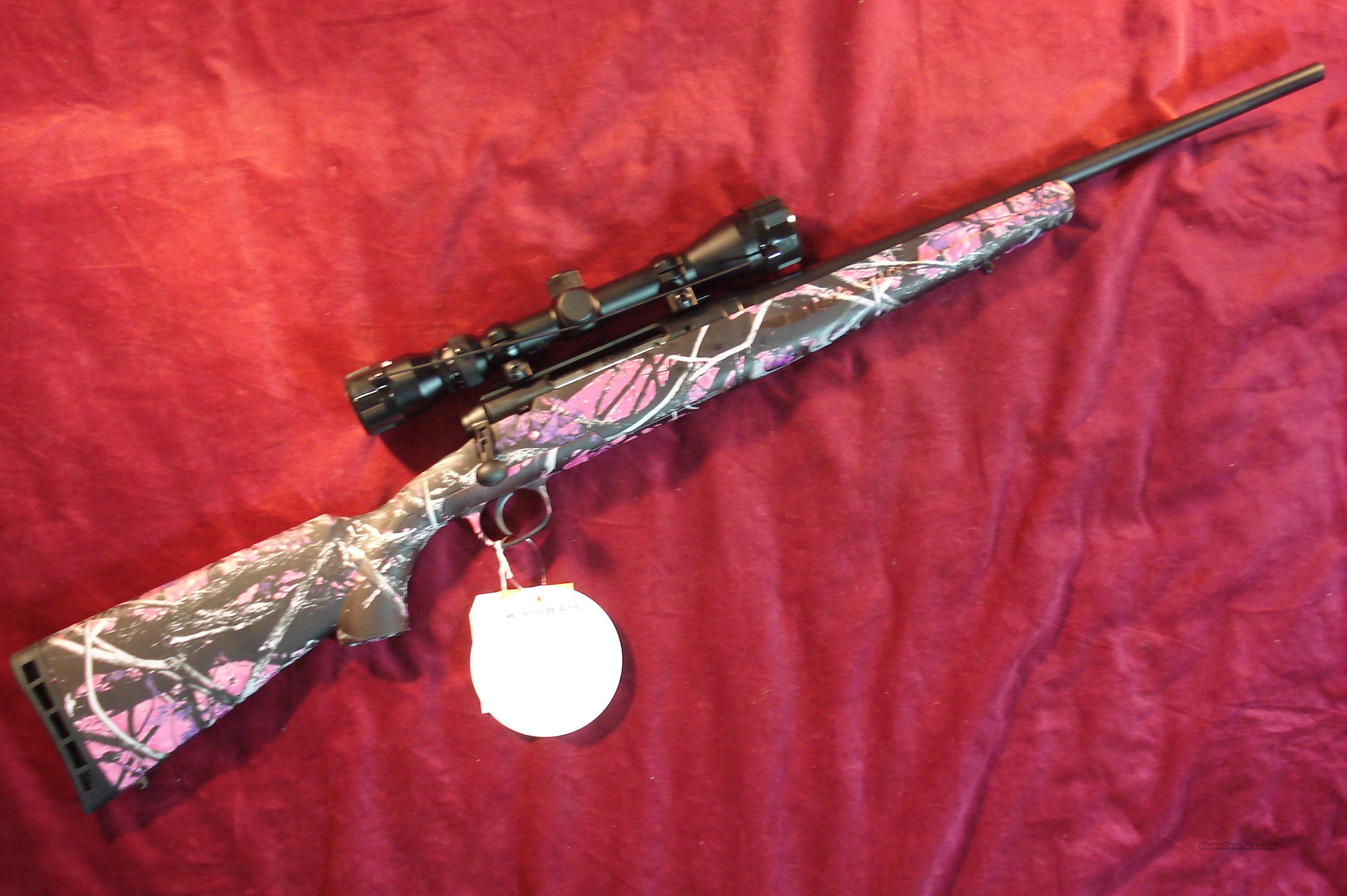 Pink Camo 243 Rifle