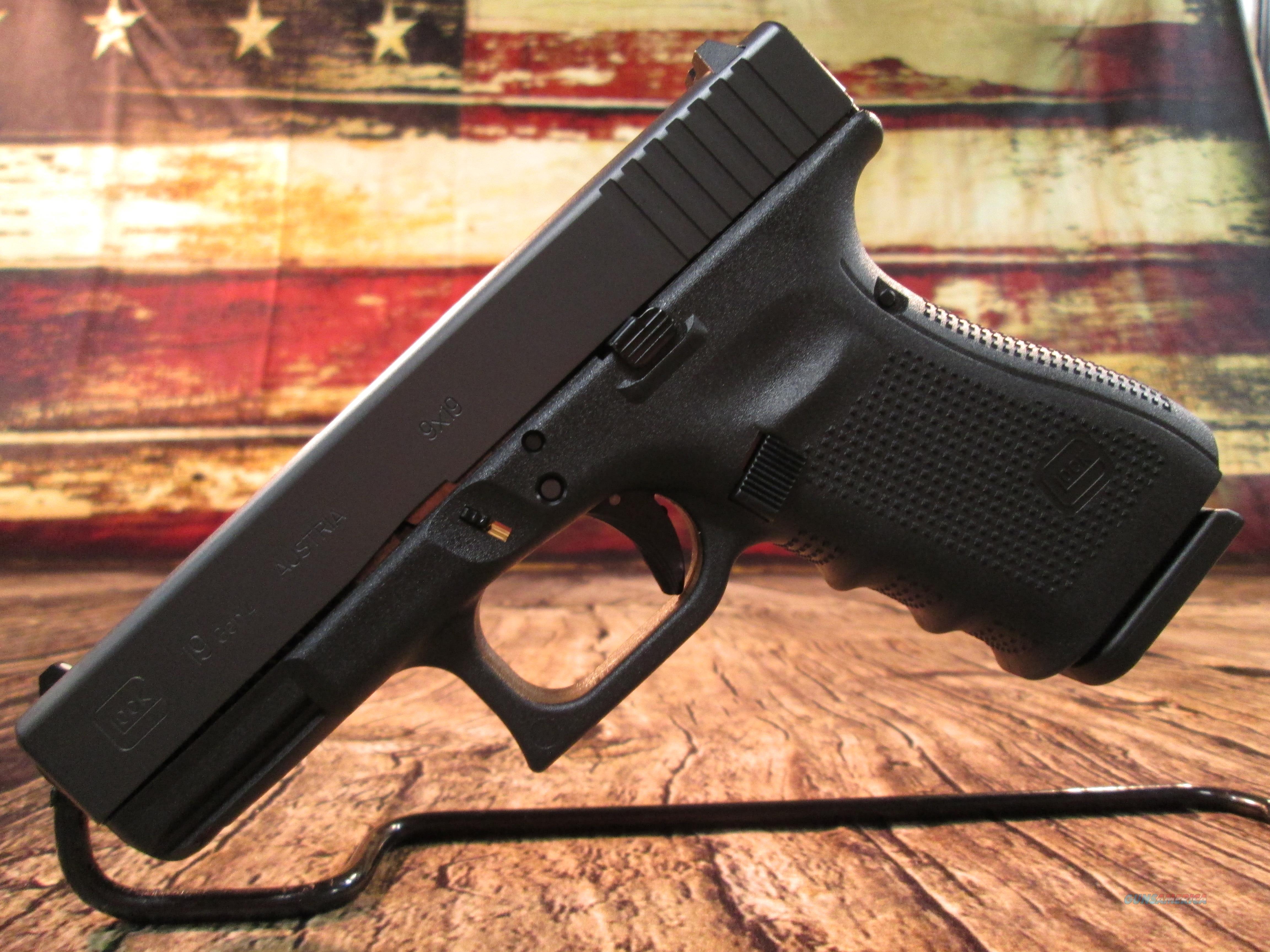 GLOCK NEW MODEL 19 GENERATION 4 .9MM CAL. WITH ... for sale