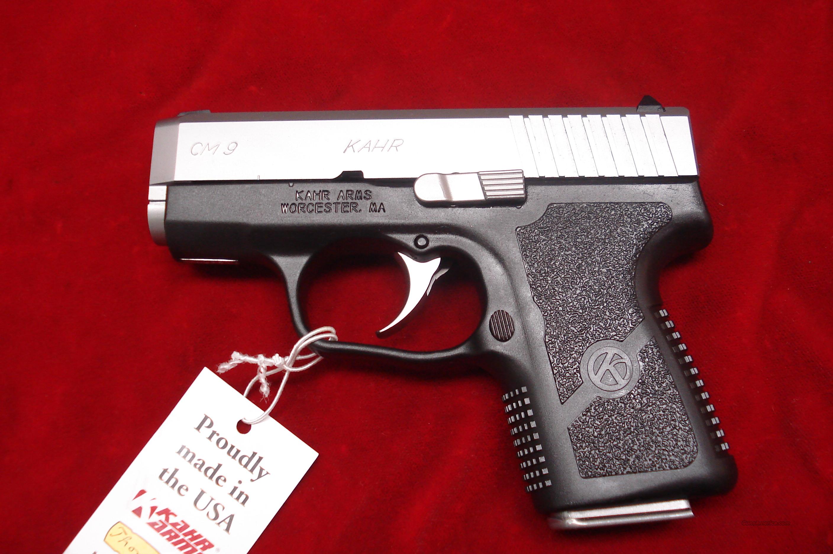 KAHR ARMS CM9 9MM STAINLESS NEW for sale at Gunsamerica.com: 968932094