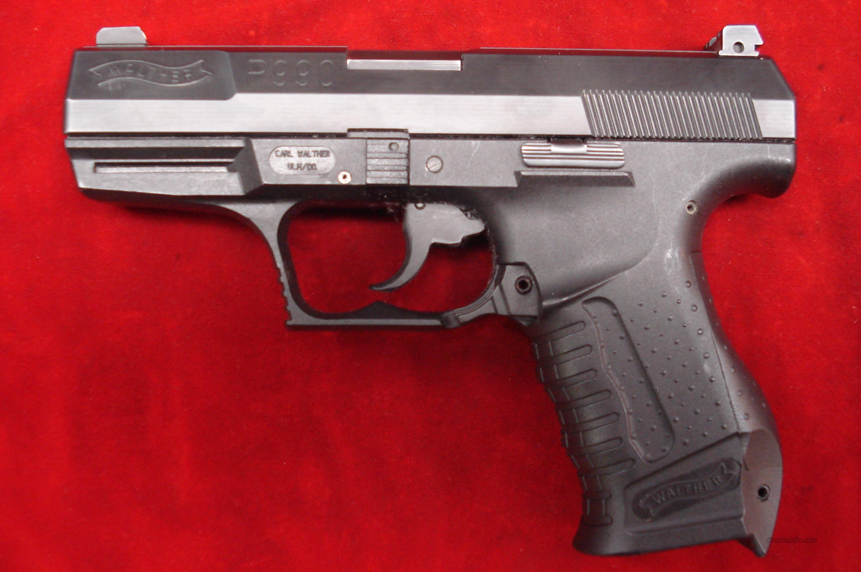 WALTHER P990 9MM 4" , W/ NIGHT SIGH... for sale at Gunsamerica.com: 978611123