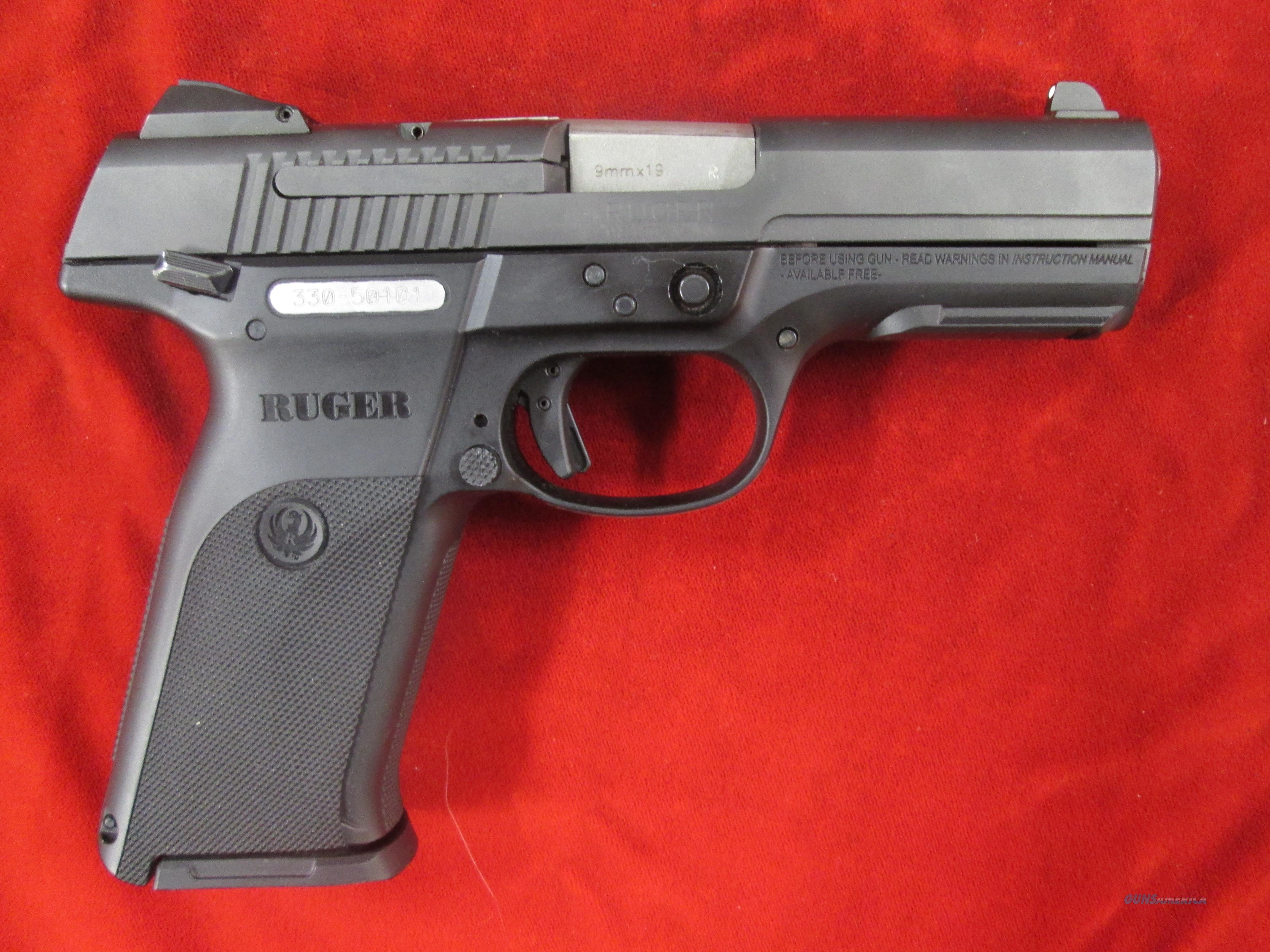 RUGER SR9 BLACK 4"9MM USED for sale at Gunsamerica.com: 993091168