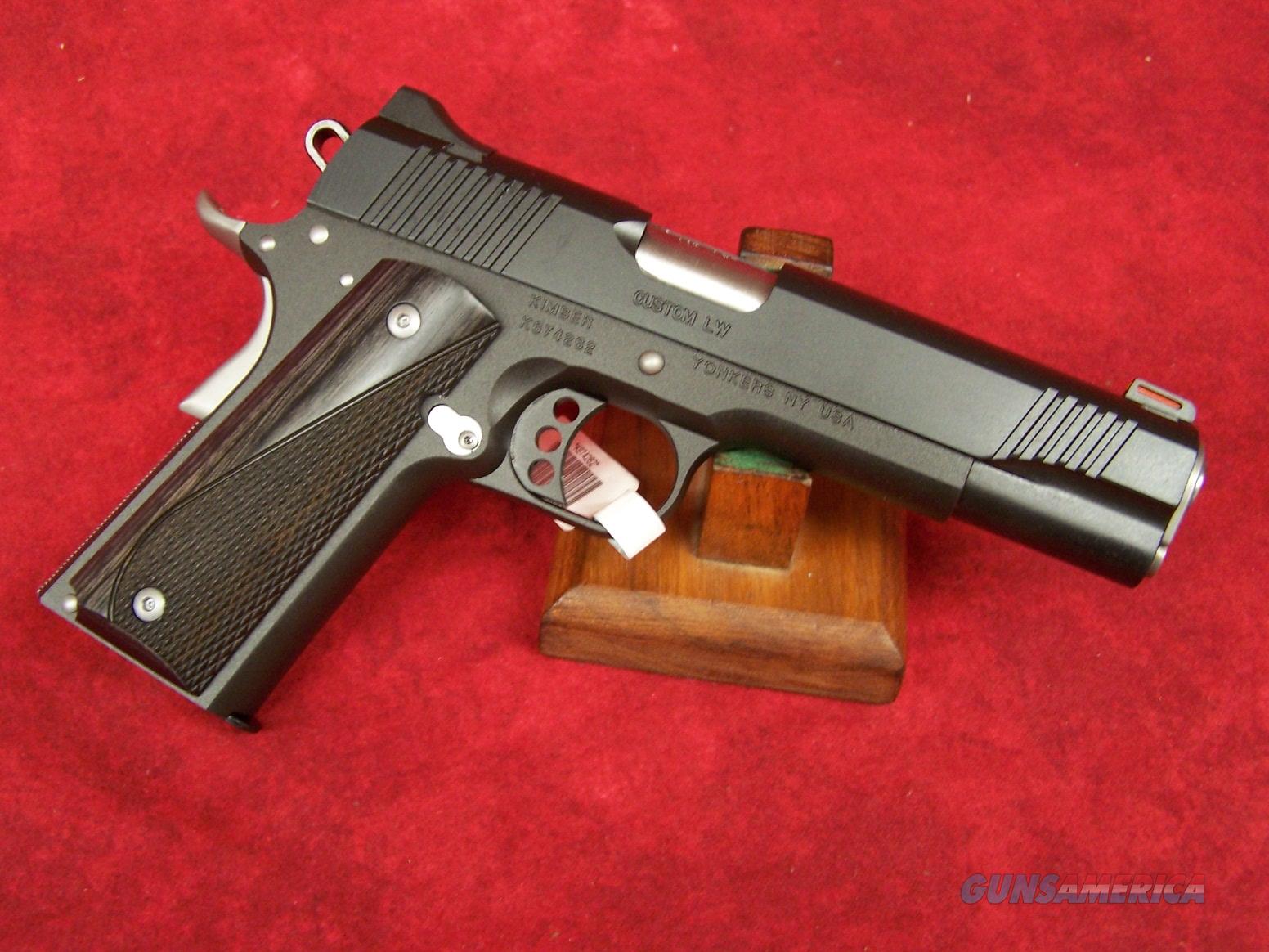 Kimber Custom Lightweight Nightstar... for sale at Gunsamerica.com ...