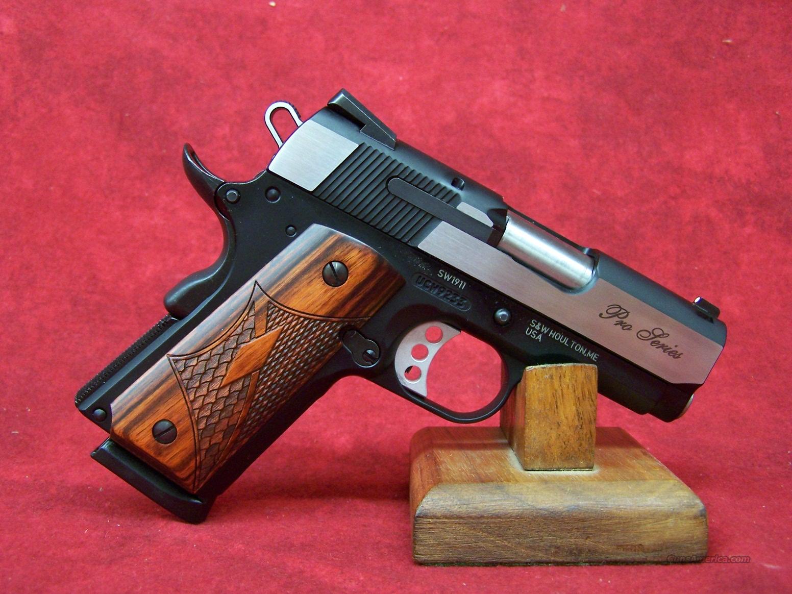 Smith & Wesson 1911 Pro Series 3" .45ACP Talo E... for sale