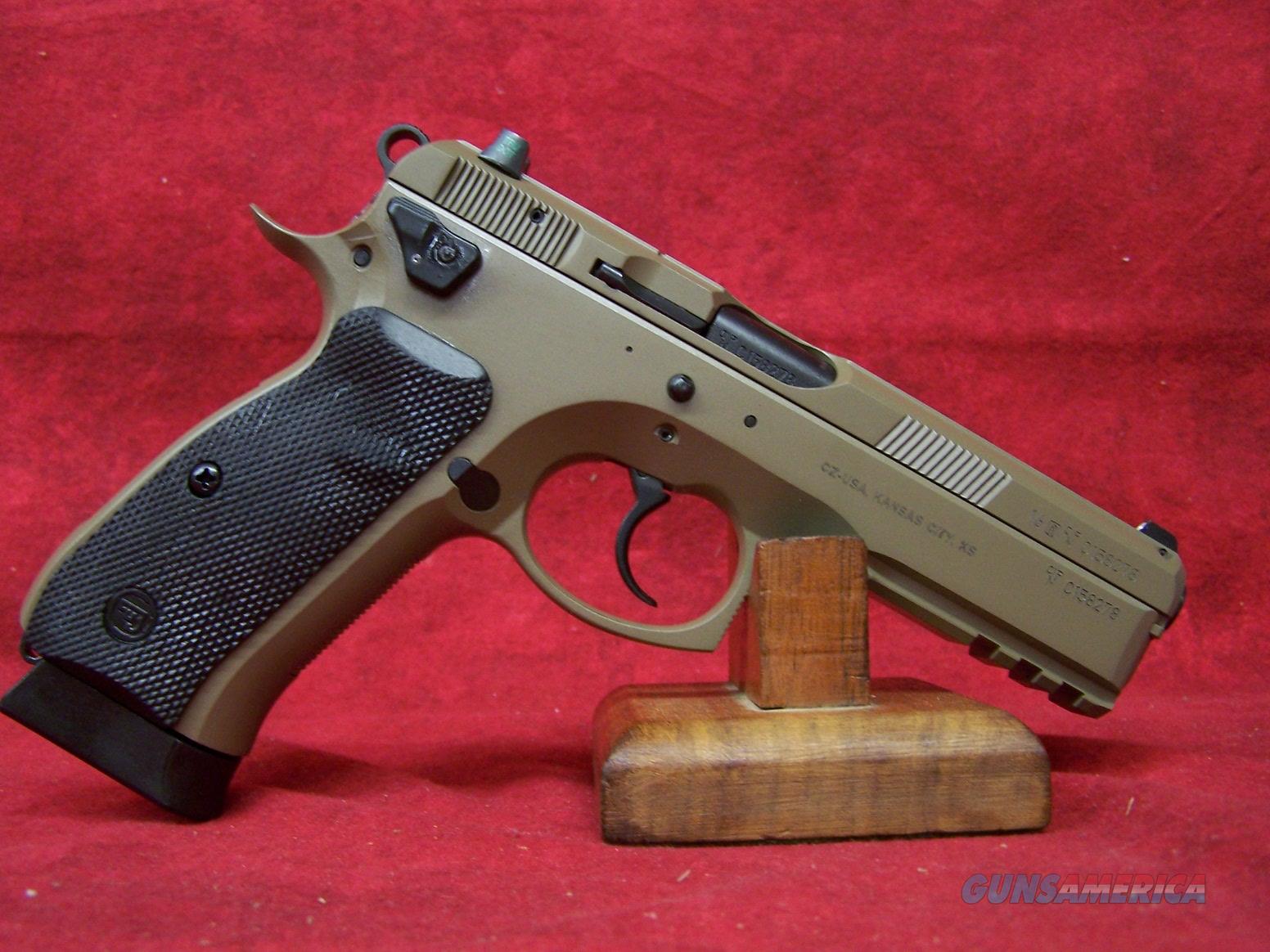 CZ 75 SP-01 Tactical FDE 9mm 4.6" ... for sale at Gunsamerica.com ...