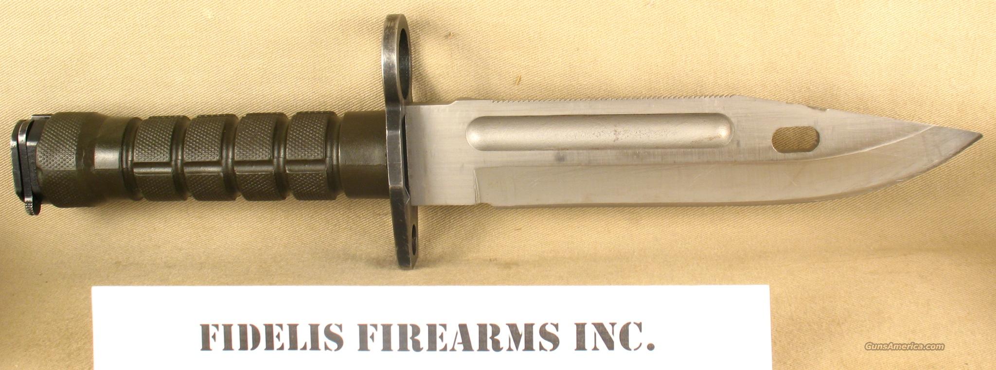 Marine Corp M9 USMC Buck + bayonet ... for sale at Gunsamerica.com ...