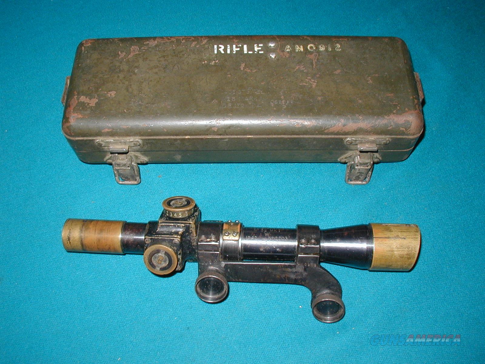 ENFIELD, NO. 4 MK 1 T, SNIPER SCOPE... for sale at Gunsamerica.com ...
