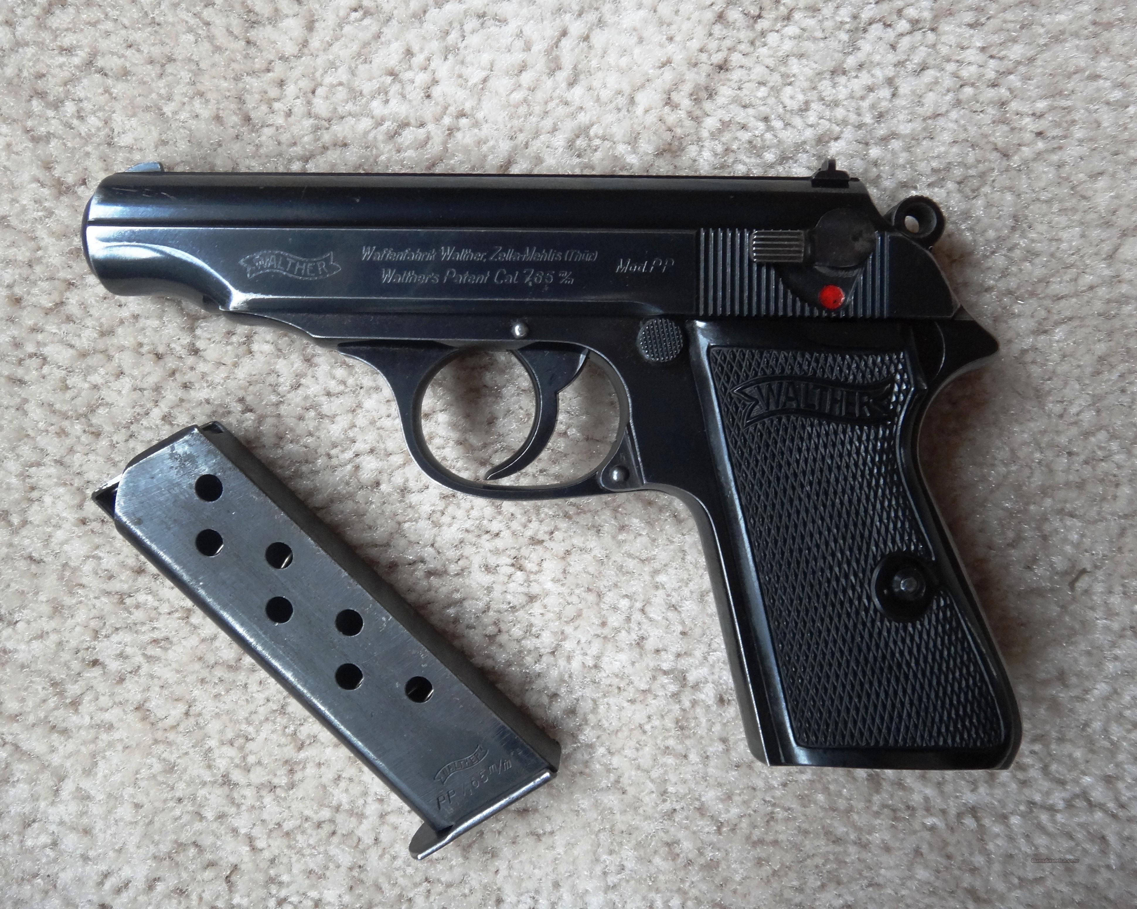 Walther PP MATCHING/EARLY 1938 for sale at Gunsamerica.com: 936236094