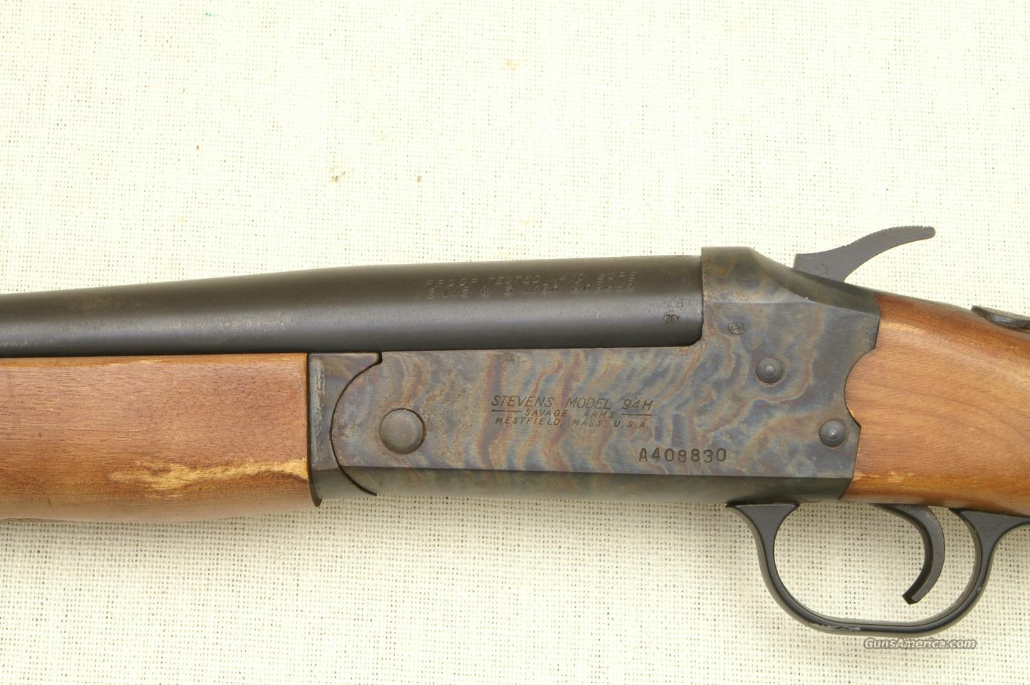 Stevens Model 94H .410 Shotgun for sale at Gunsamerica.com: 917626415
