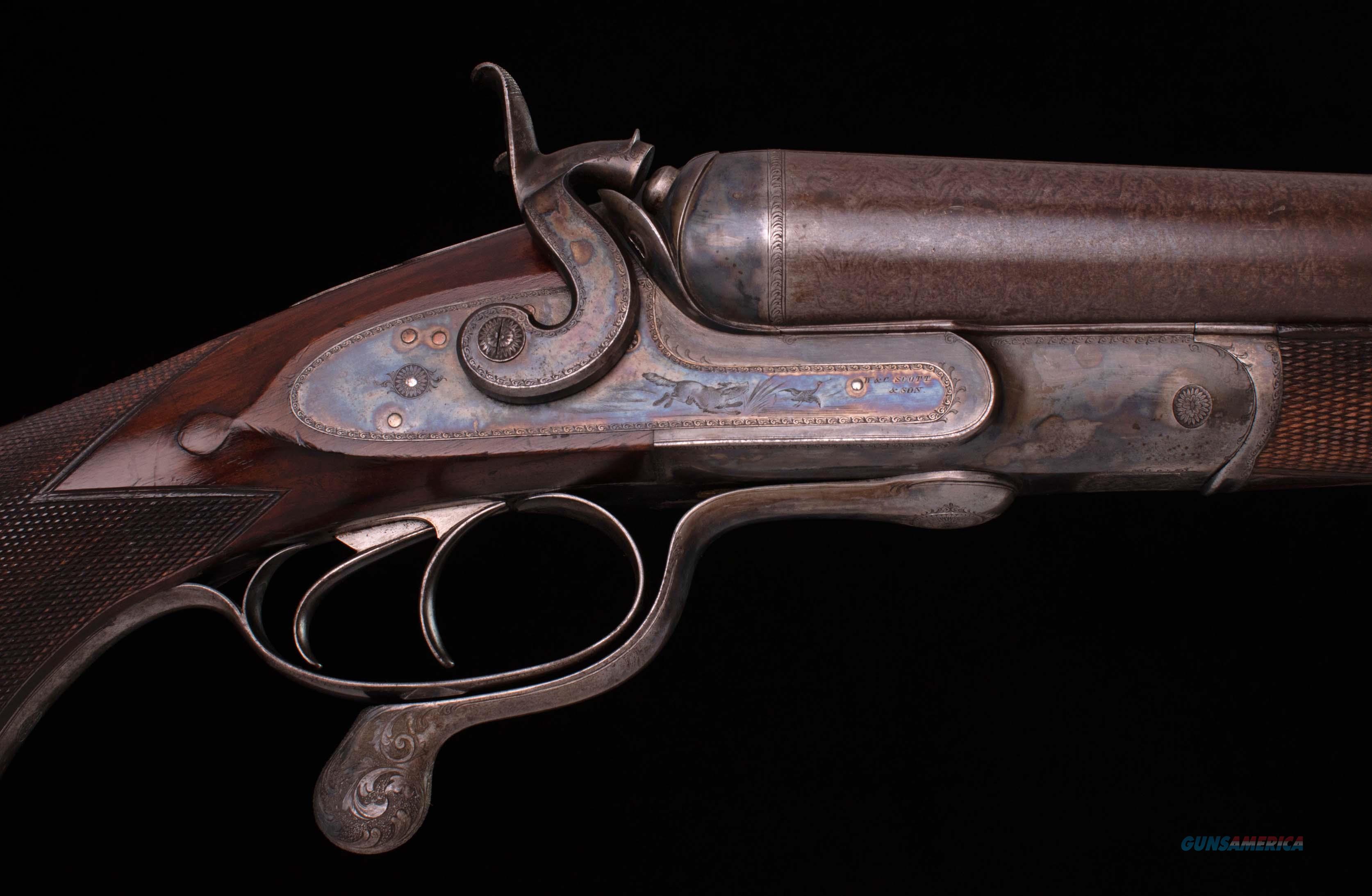 W & C Scott 8 Bore – HAMMER GUN, 18... for sale at Gunsamerica.com ...