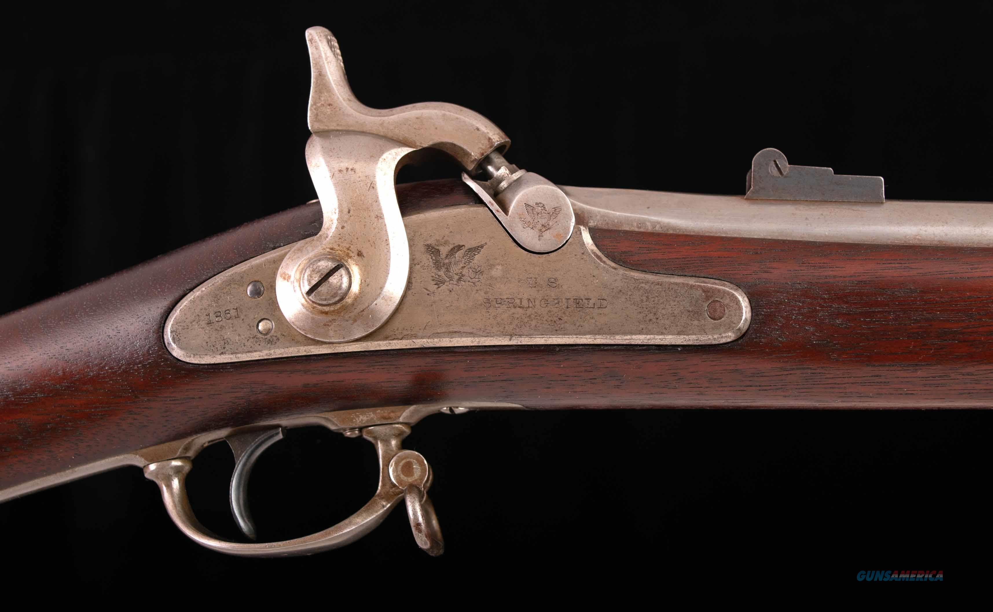 1861 US Springfield Rifled Musket -... for sale at Gunsamerica.com ...