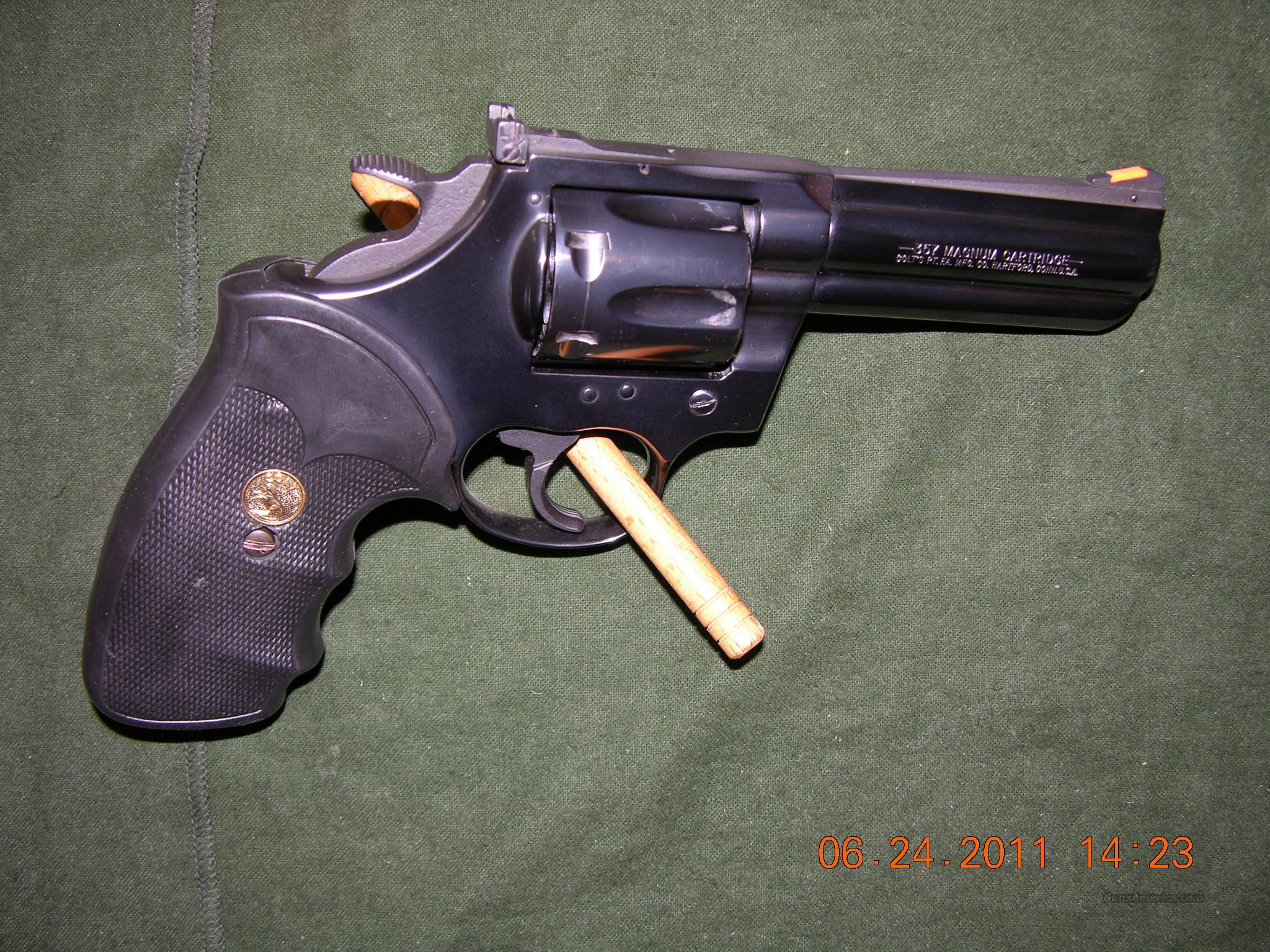 Colt King Cobra Blue 357 Mag,4 inch... for sale at Gunsamerica.com ...