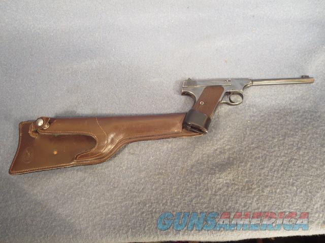 Shoulder stock for Colt Woodsman for sale at Gunsamerica.com: 968853804