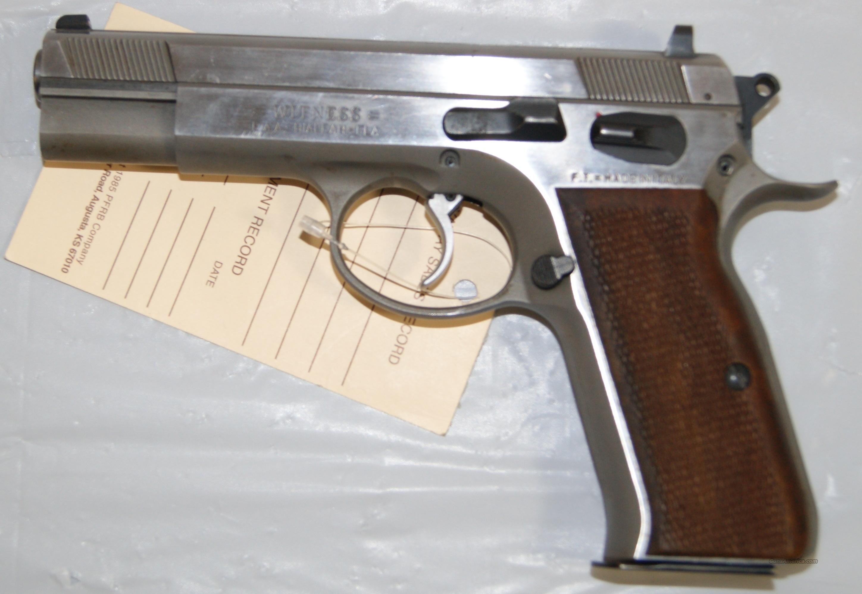 EAA Tanfoglio EA Series Witness 9mm Semi-Auto Pistol, 42% OFF