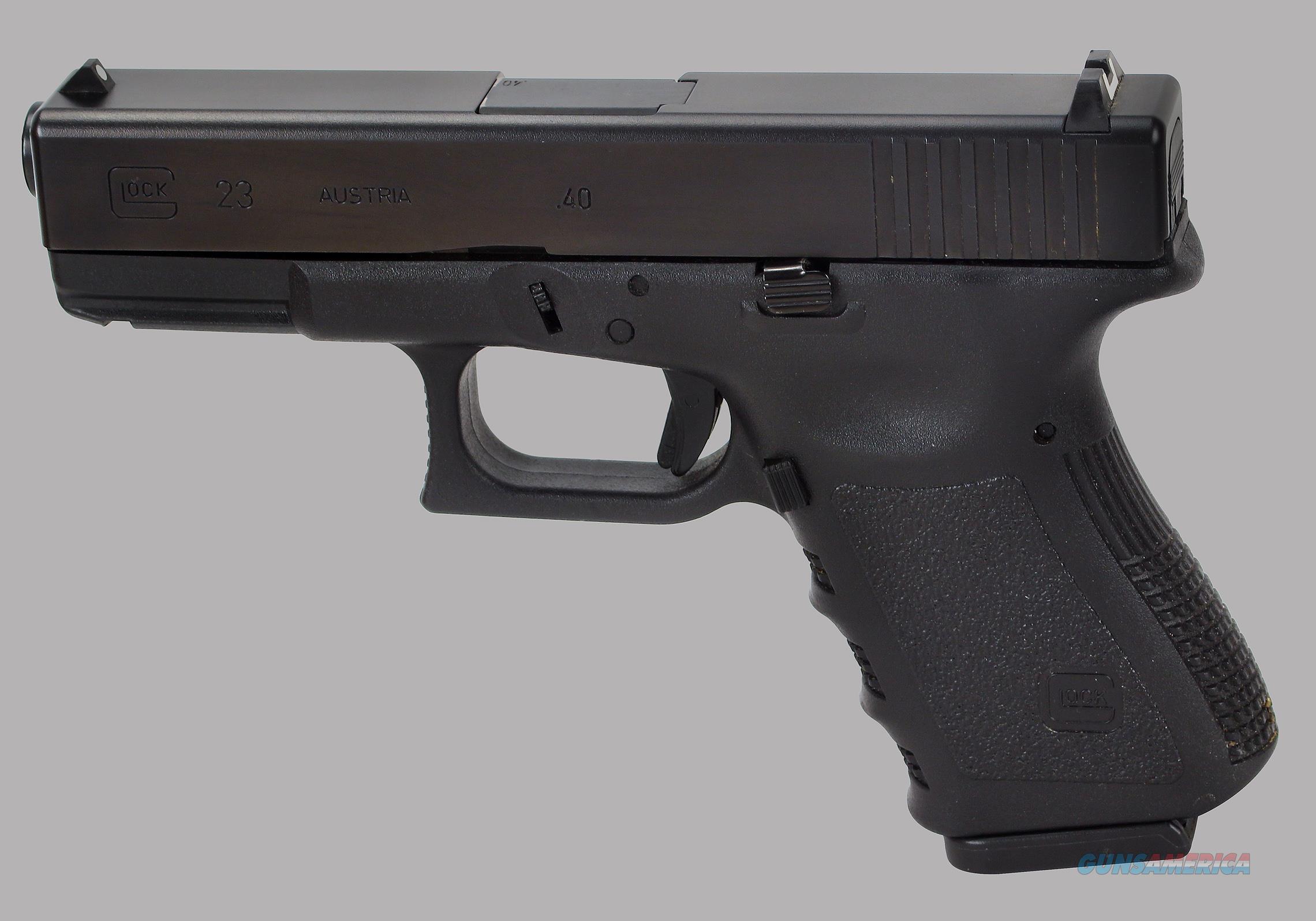 Glock 40 S&W Model 23 Gen 3 Pistol for sale at Gunsamerica.com: 921310342