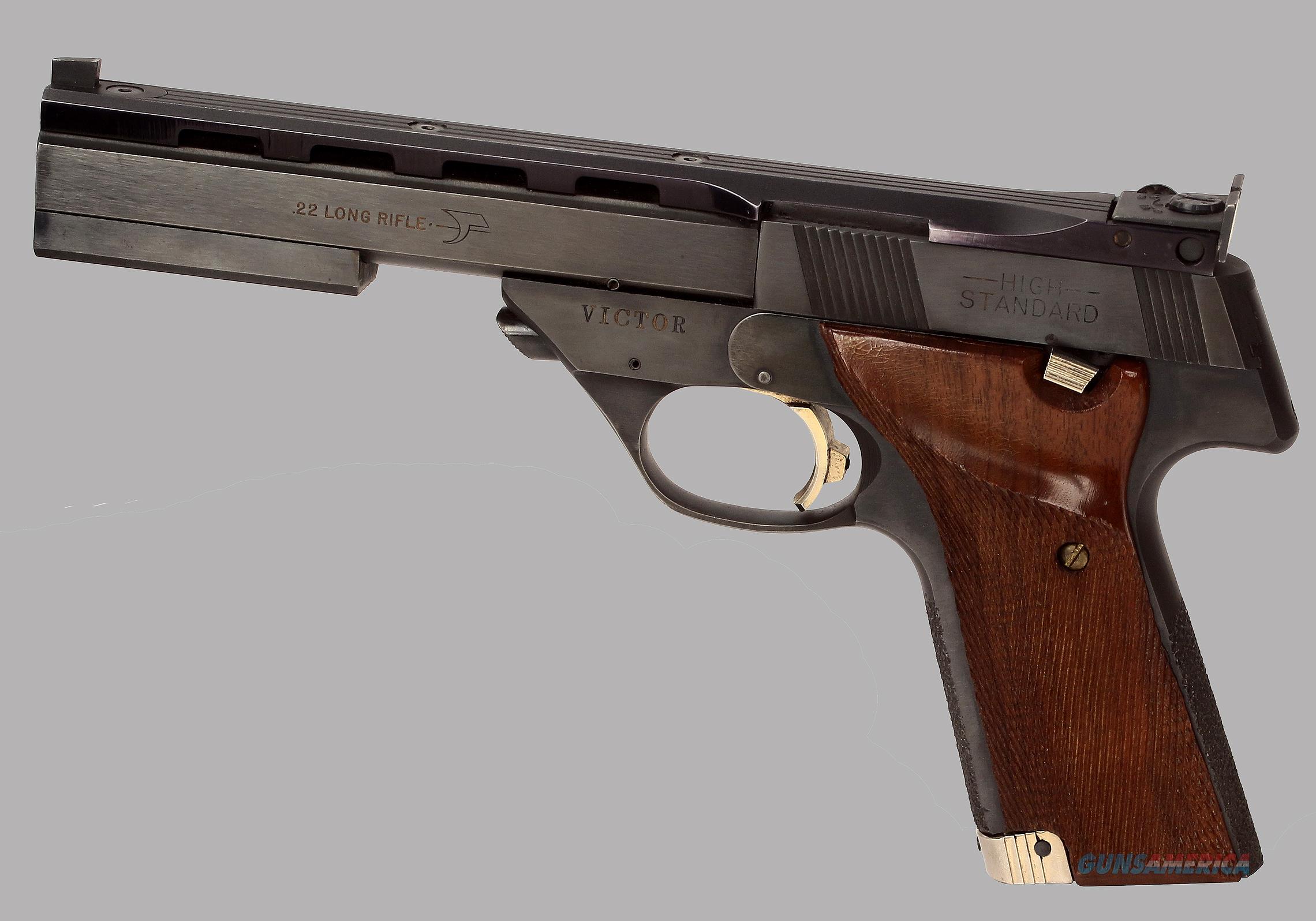 High Standard 22LR Victor Pistol for sale at Gunsamerica.com: 922520744
