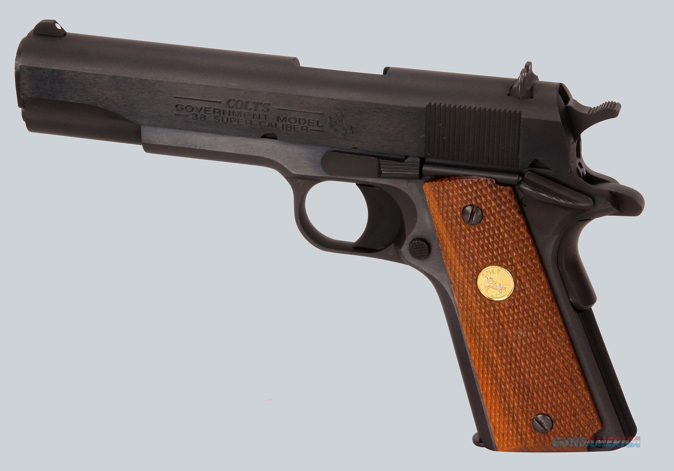 Colt 38 Super, Government Model Pis... for sale at Gunsamerica.com ...