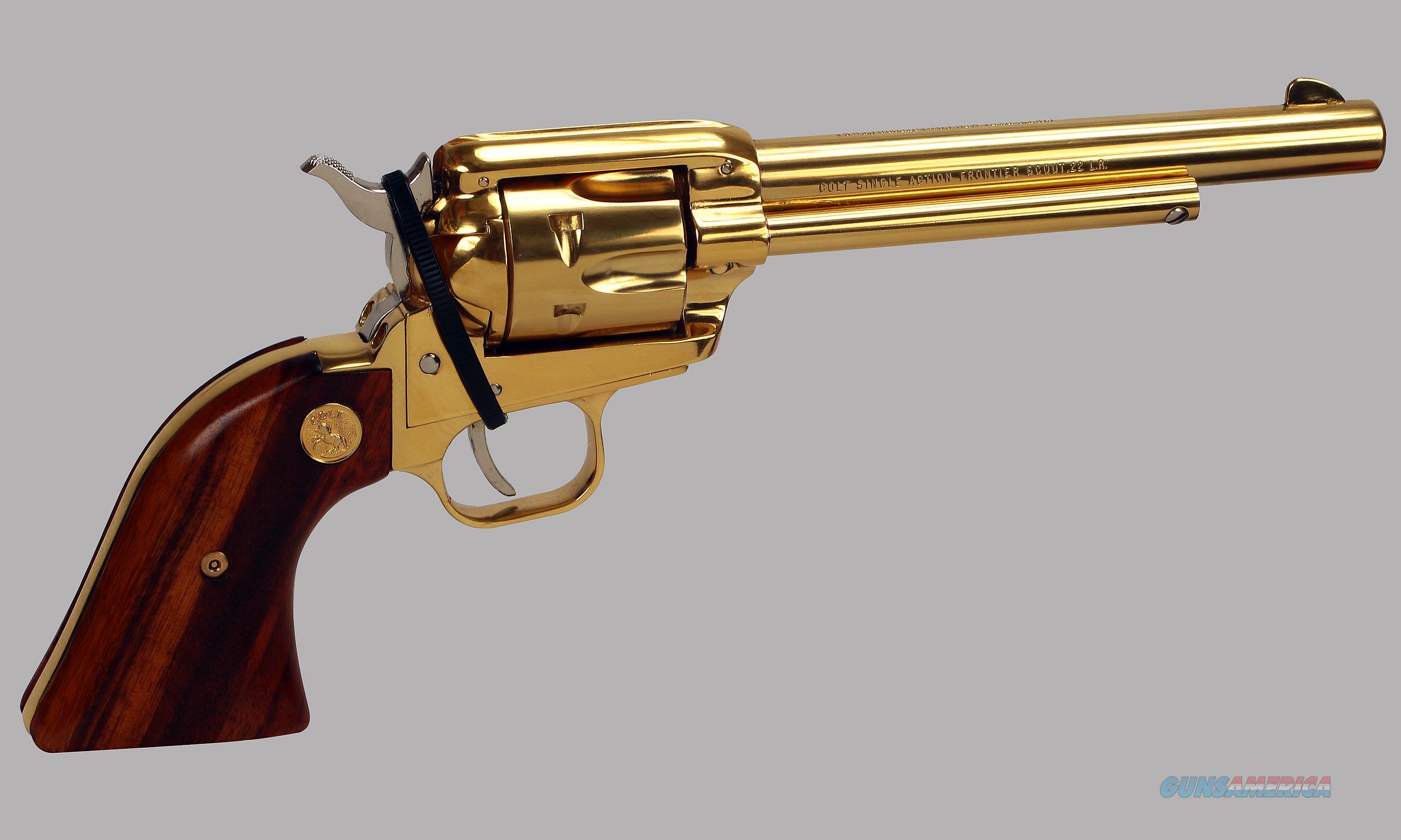 Colt Frontier Scout 22LR Revolver for sale at Gunsamerica.com: 929813480