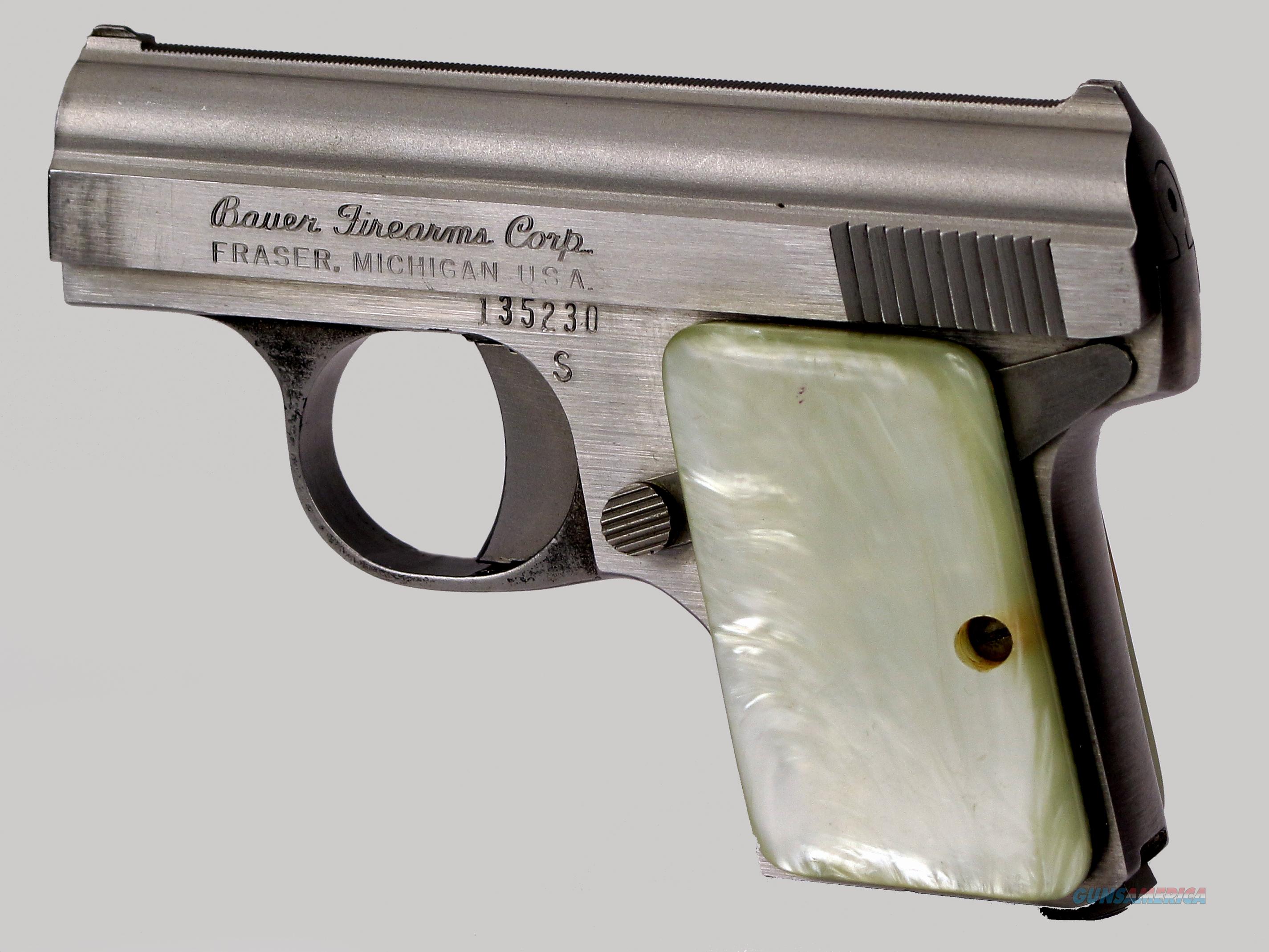 Bauer Pocket Pistol for sale at Gunsamerica.com: 931063174