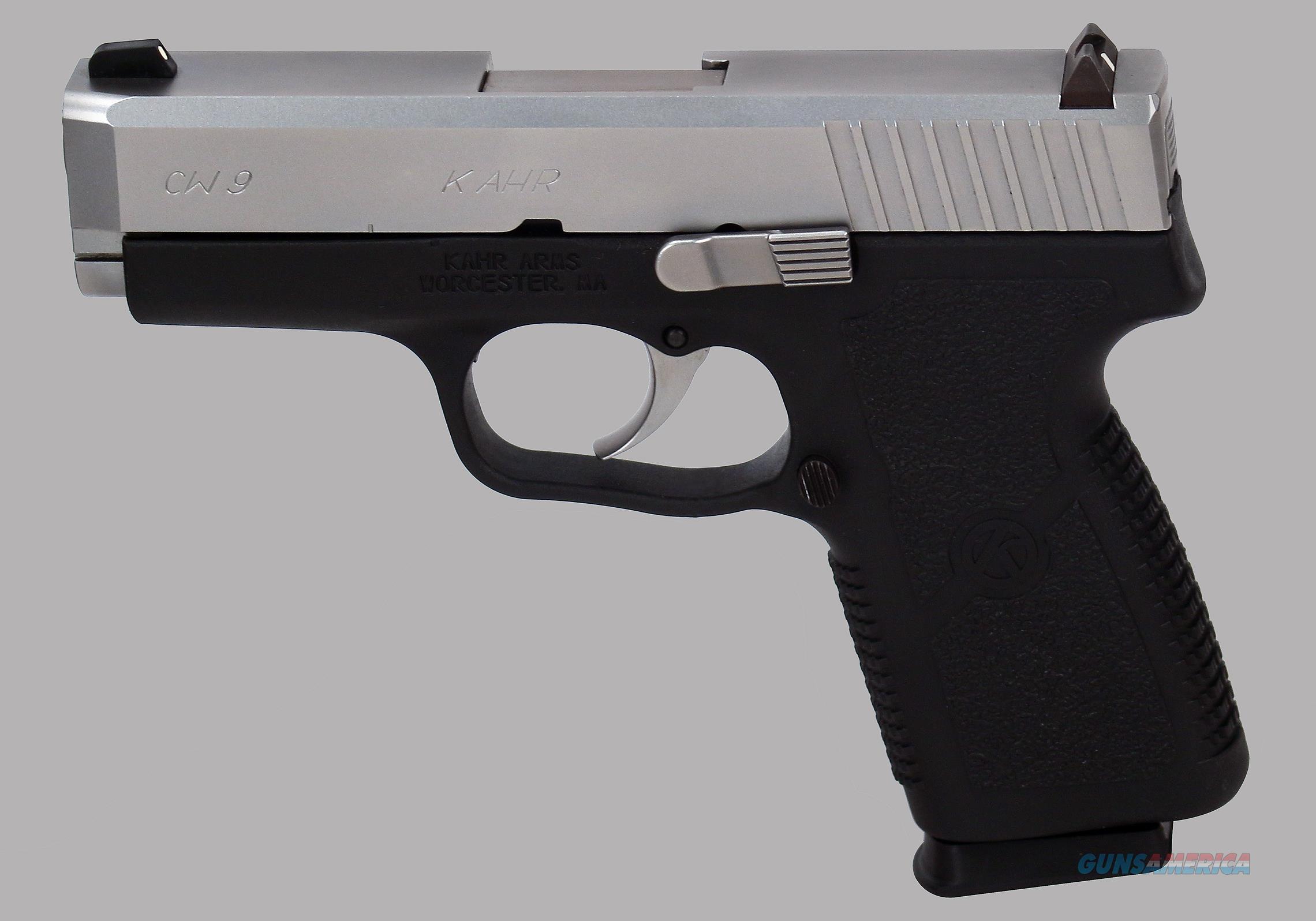 Kahr Arms 9mm CW9 Pistol for sale at Gunsamerica.com: 964192339