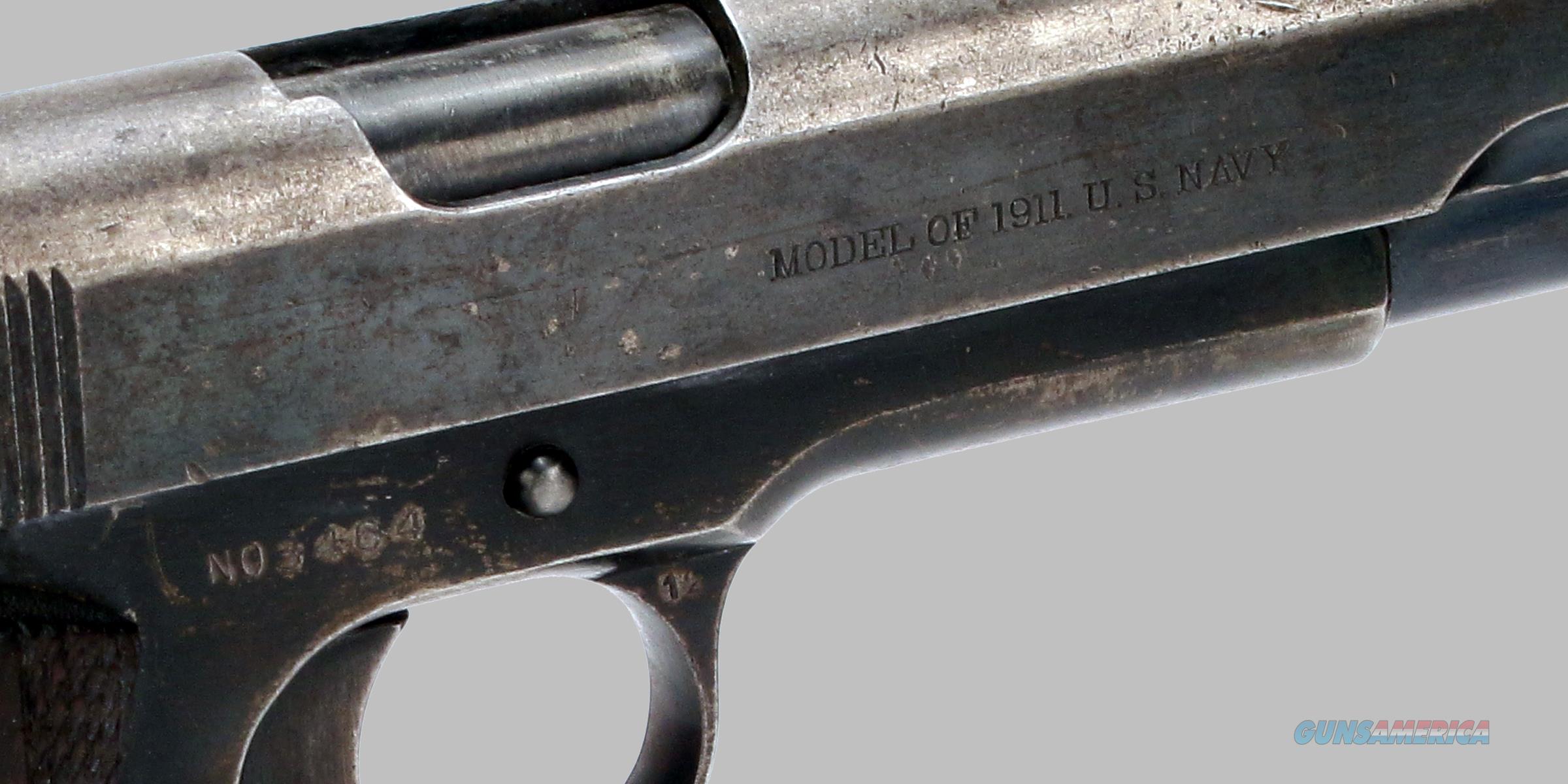 Colt US Navy 1911 for sale at Gunsamerica.com: 968001114