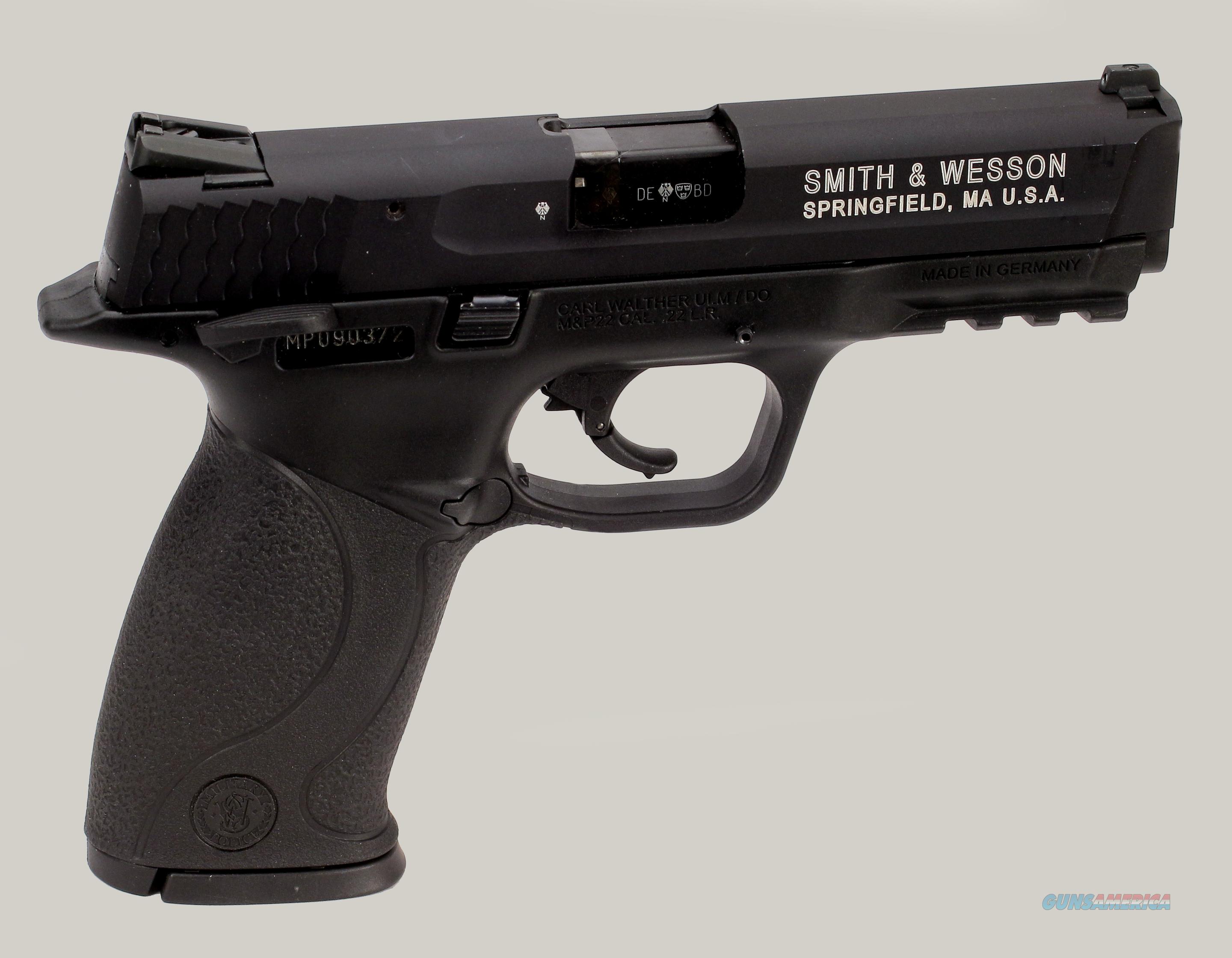 Smith & Wesson Model MP22 Pistol for sale at Gunsamerica.com: 968294198