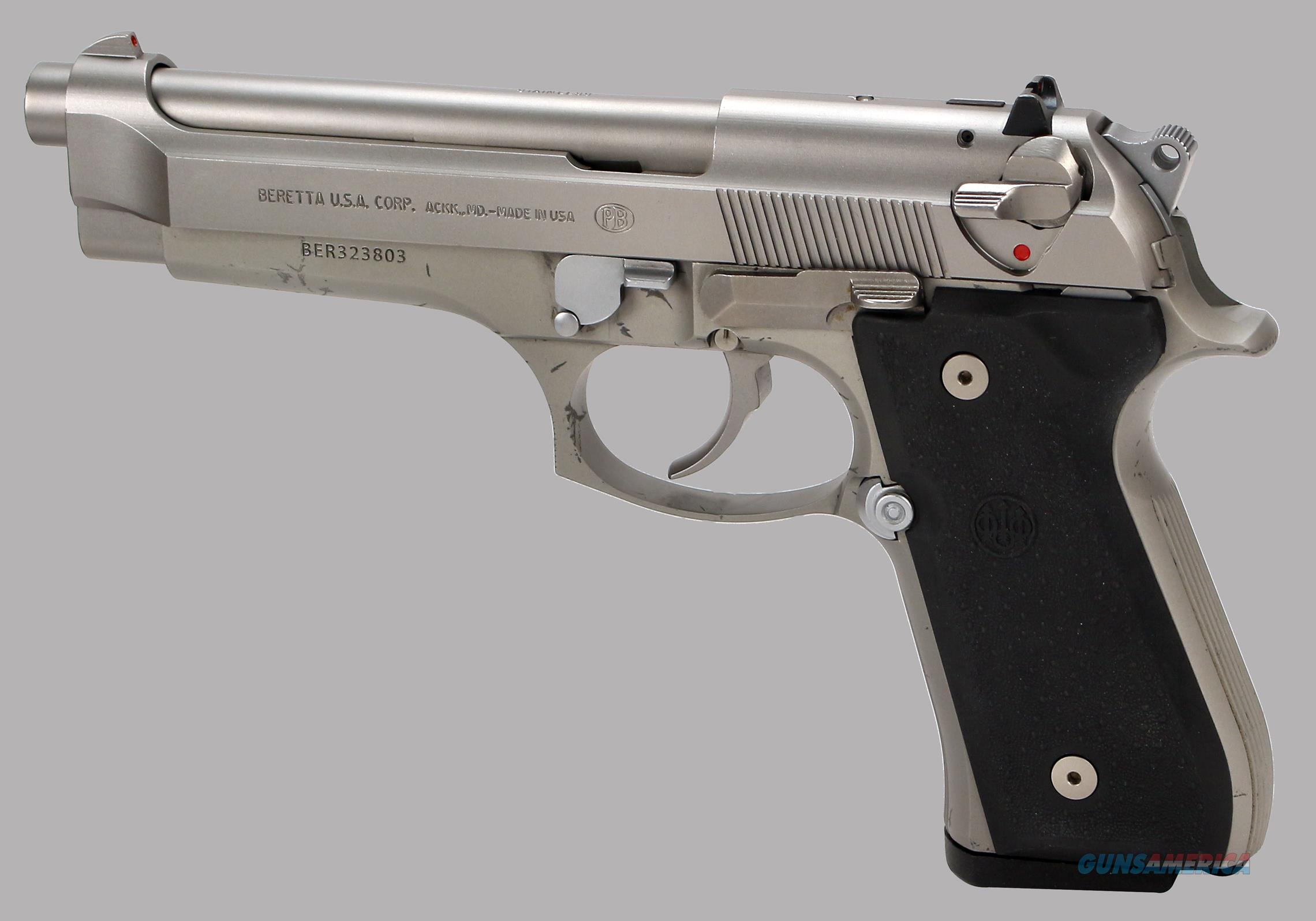 Beretta 92FS 9mm Pistol for sale at Gunsamerica.com: 990310037
