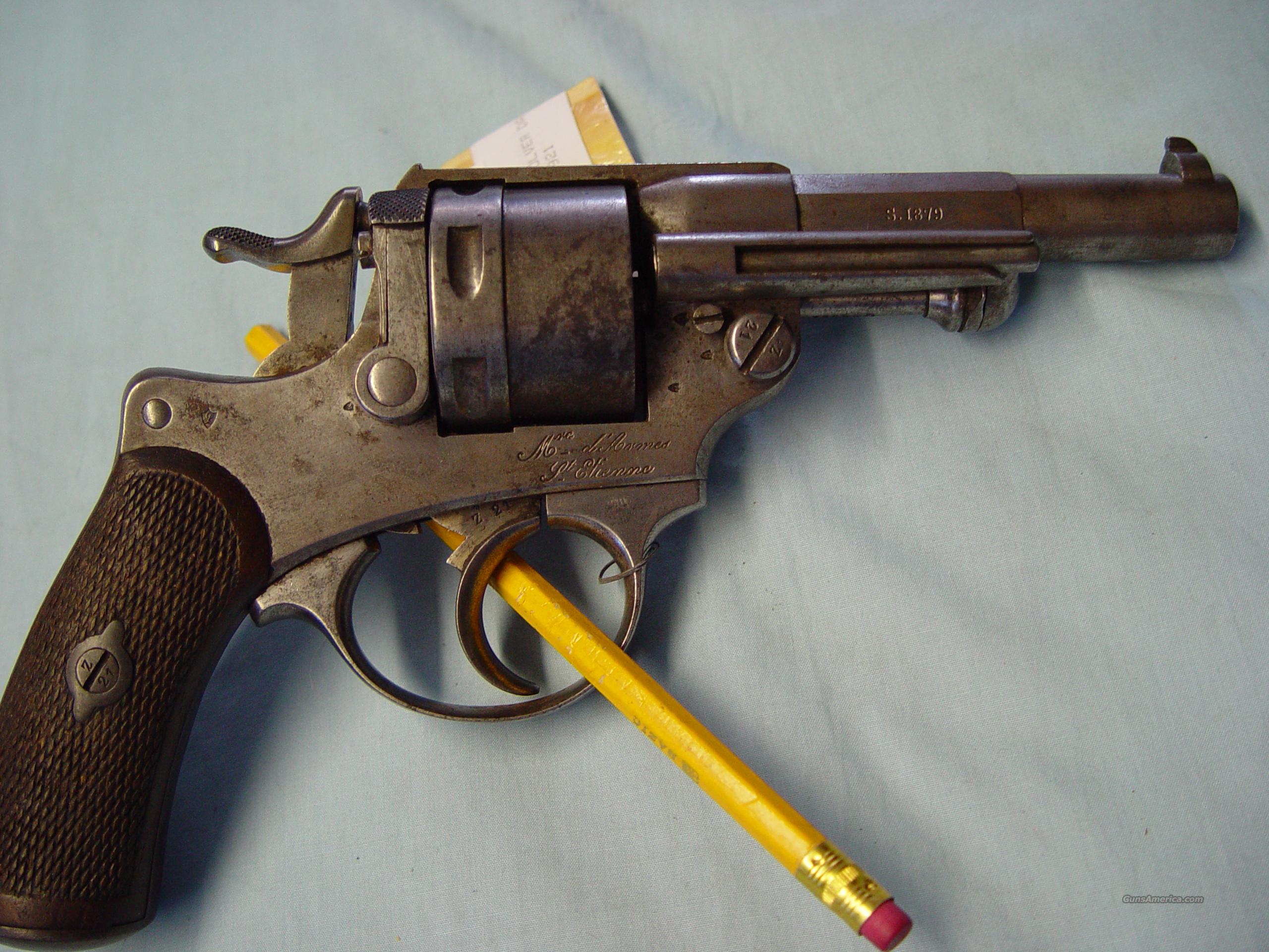 french 1873 revolver DA St Etienne ... for sale at Gunsamerica.com ...