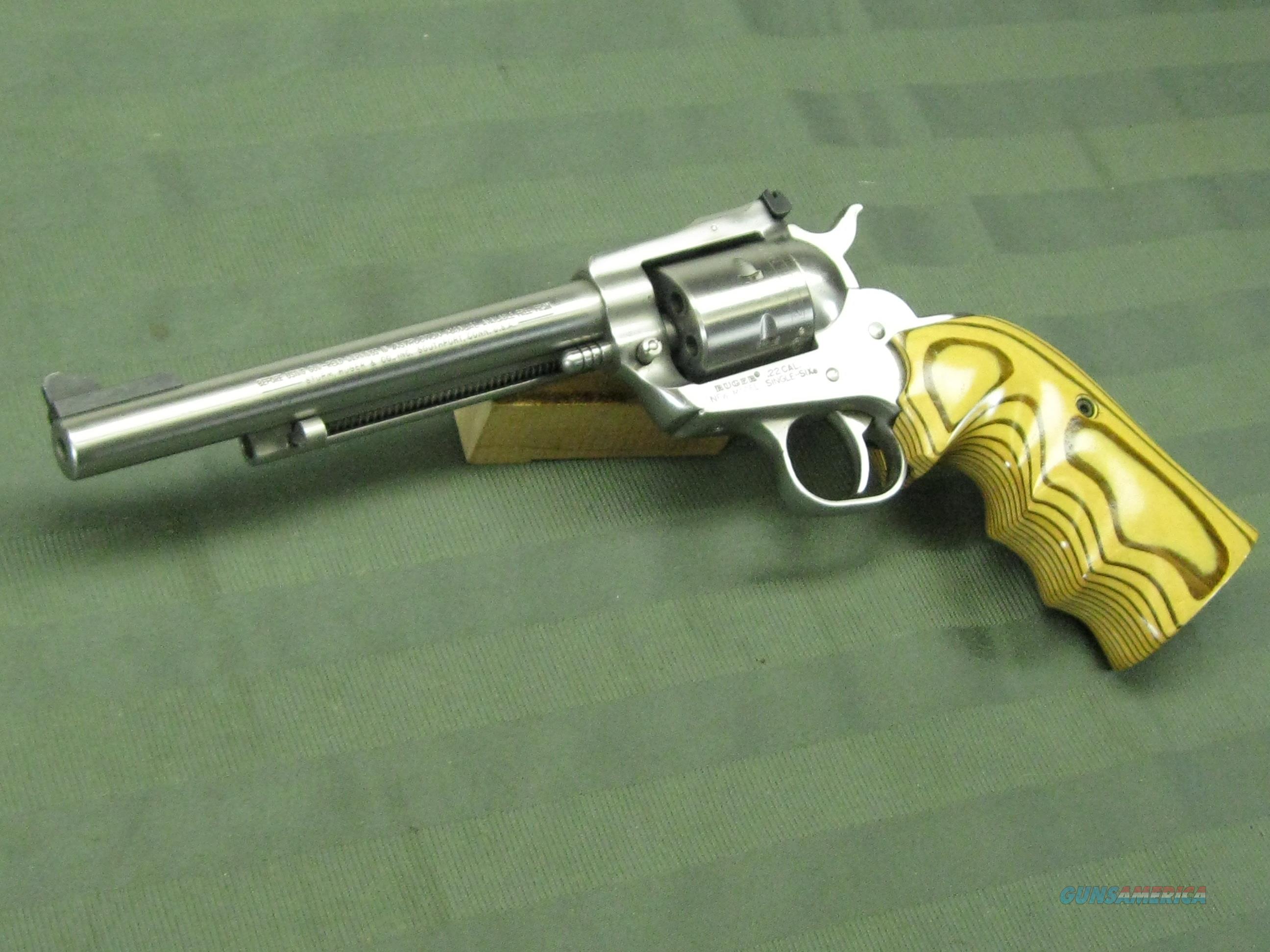 Ruger New Model Single Six 22 mag Stainless 6 1... for sale