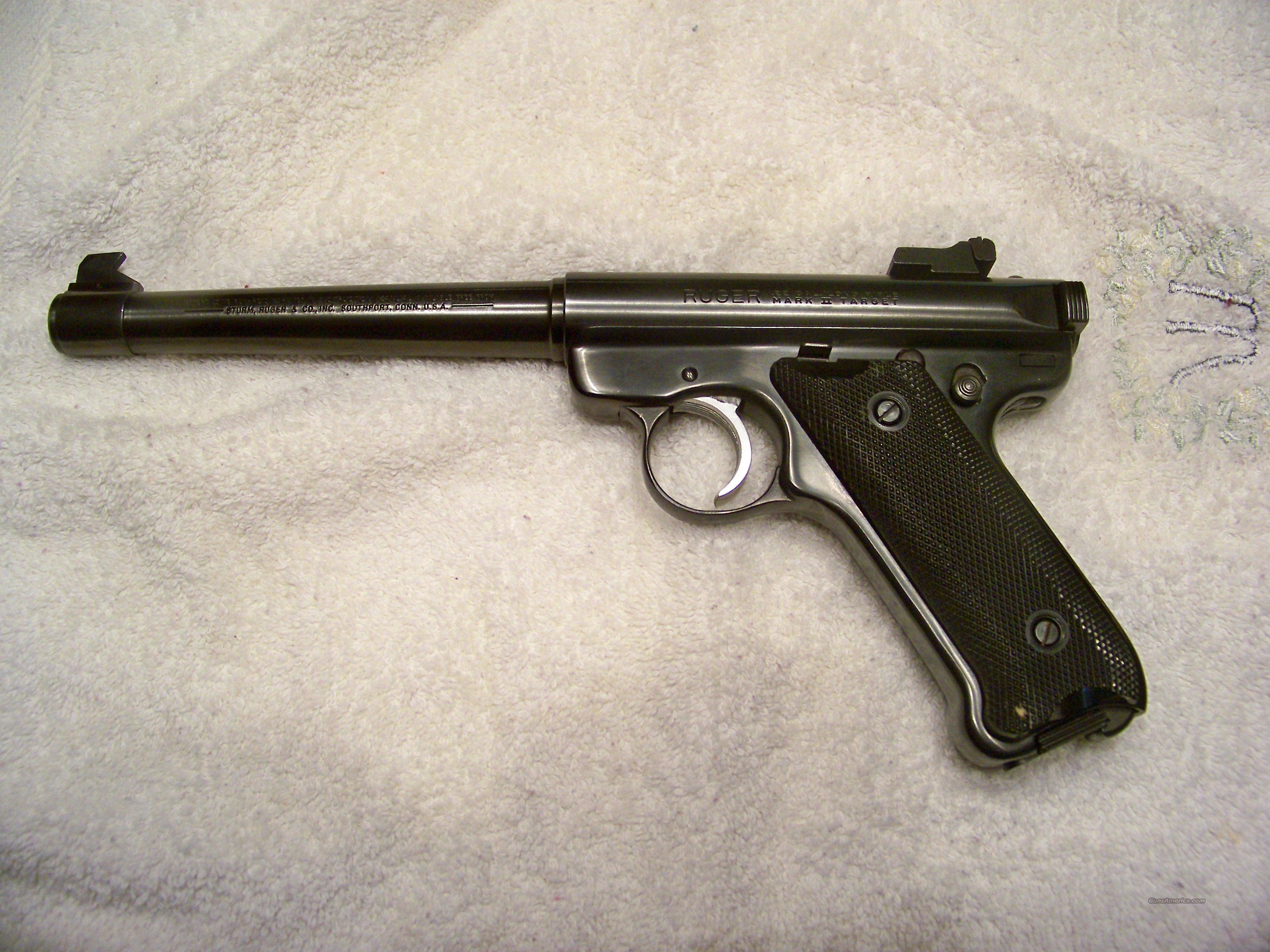 RUGER MARK 11 TARGET for sale at Gunsamerica.com: 923261456