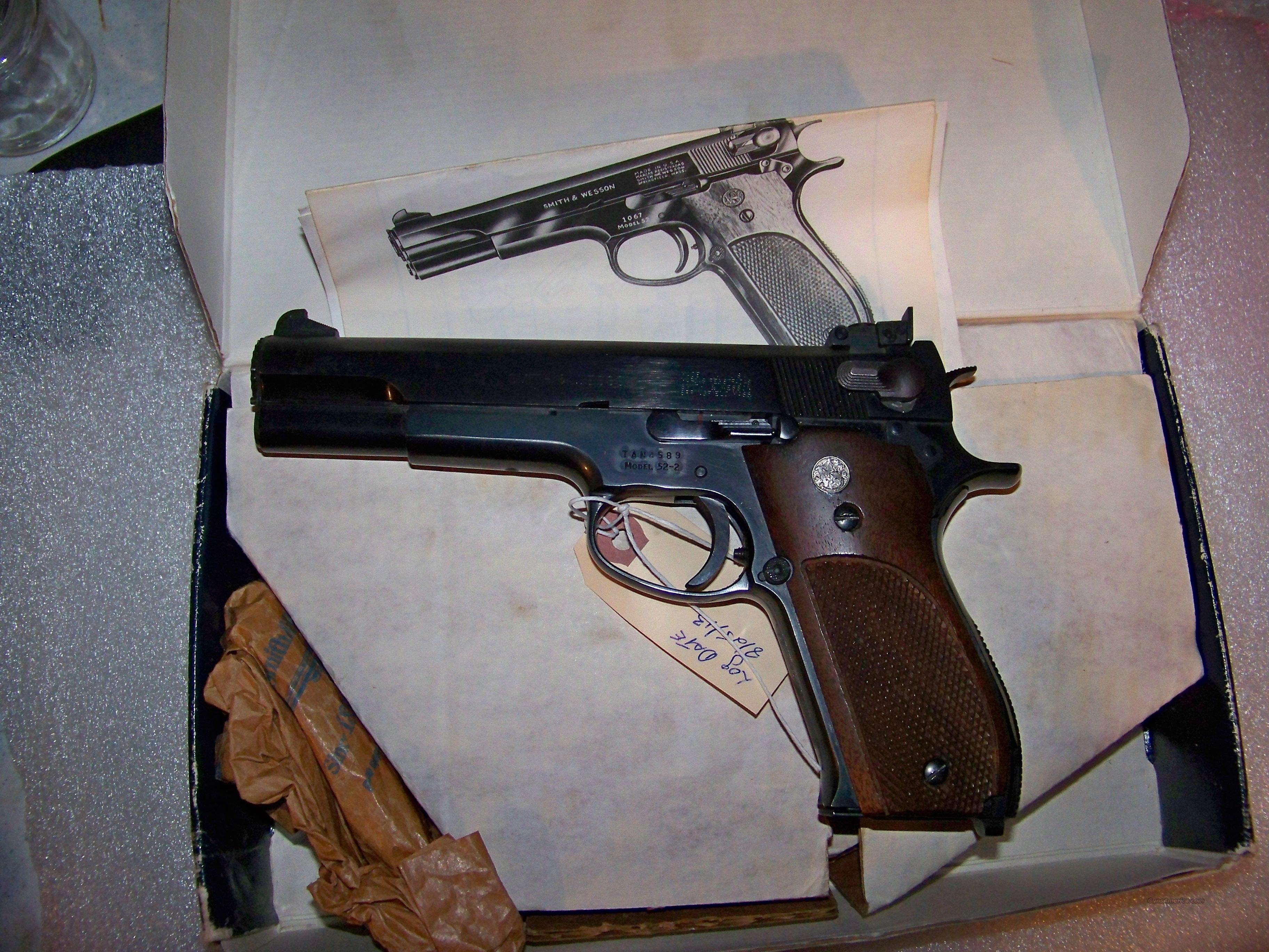 SMITH & WESSON MODEL 52-2 for sale at Gunsamerica.com: 982413834
