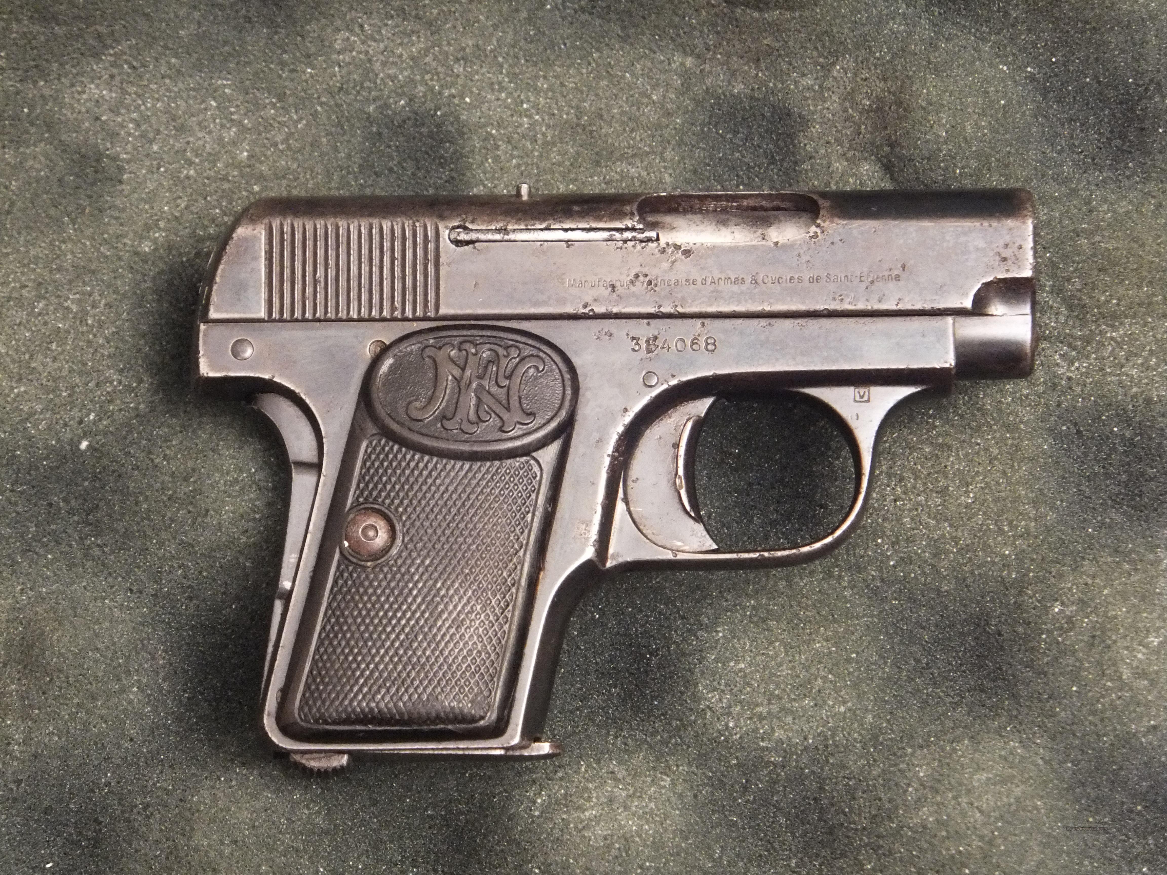 Baby Browning pistol for sale at Gunsamerica.com: 971158648